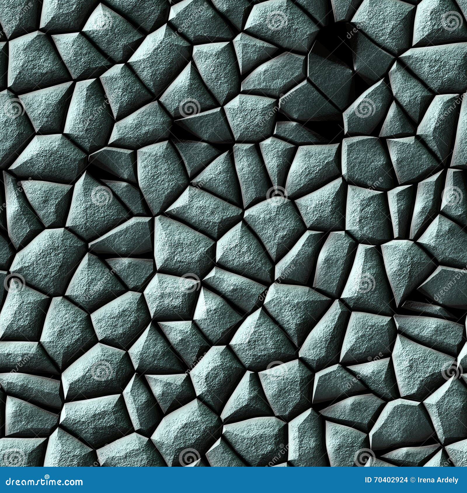 Cobble Gray Stone Seamless Pattern Texture Background Stock ...