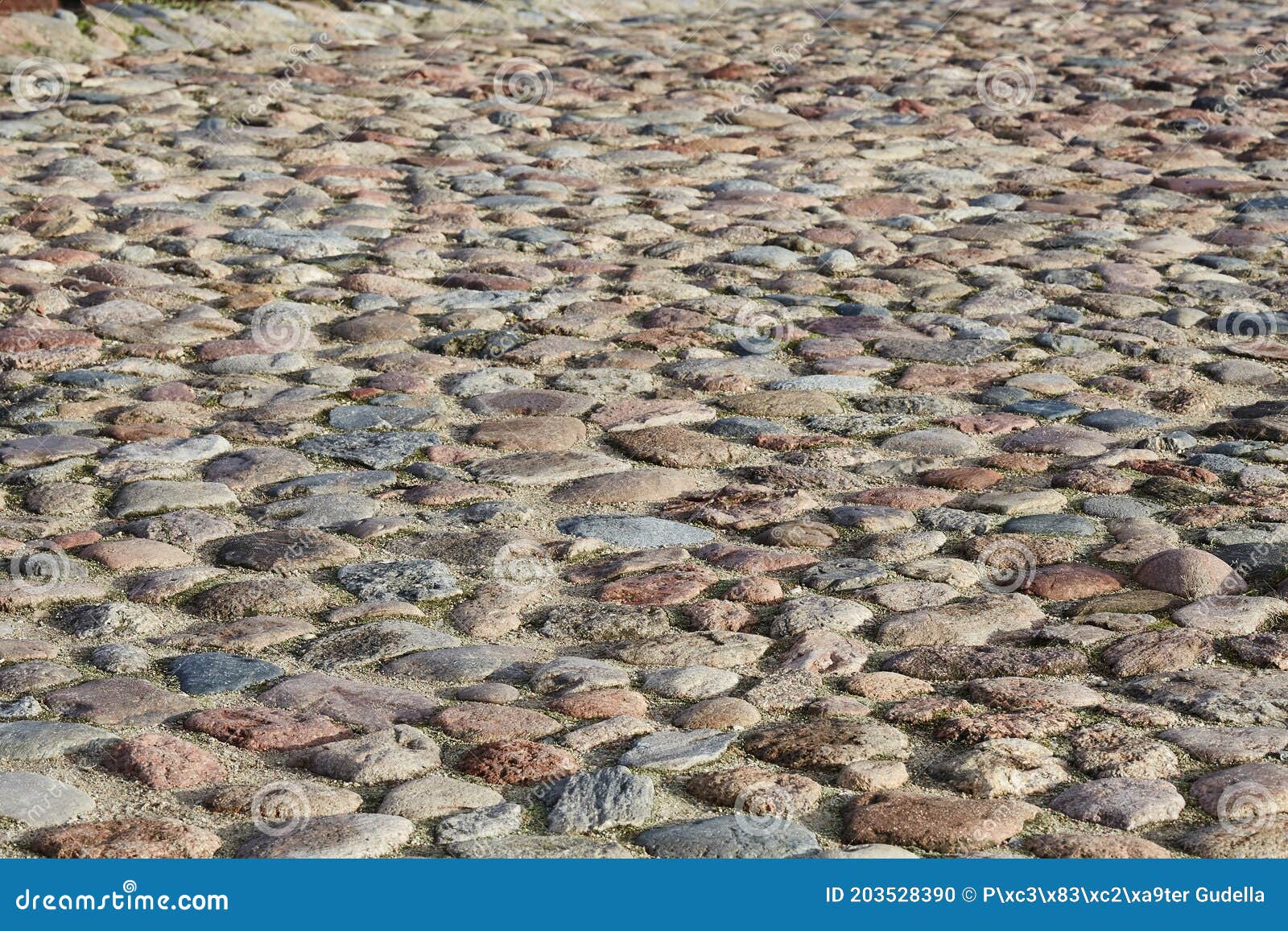 Stone Pavement Pattern stock photo. Image of pattern - 203528390