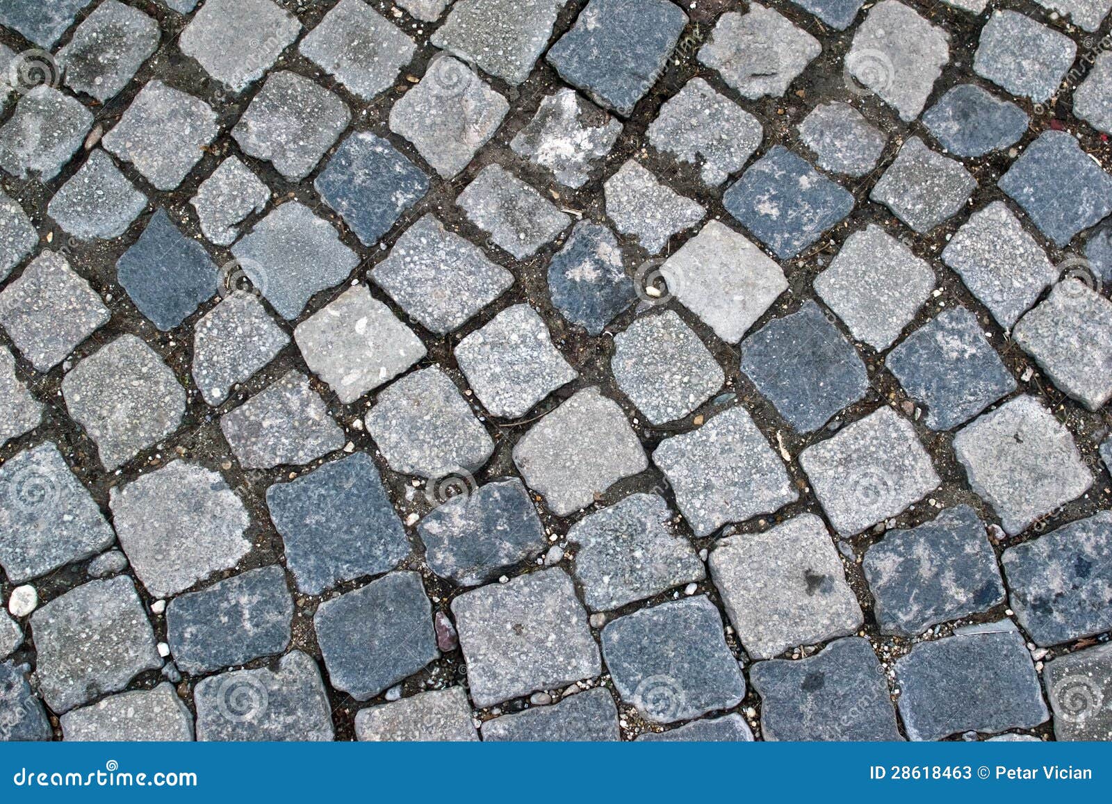Cobble Road Stone Sidewalk Background Stock Image - Image of direction ...