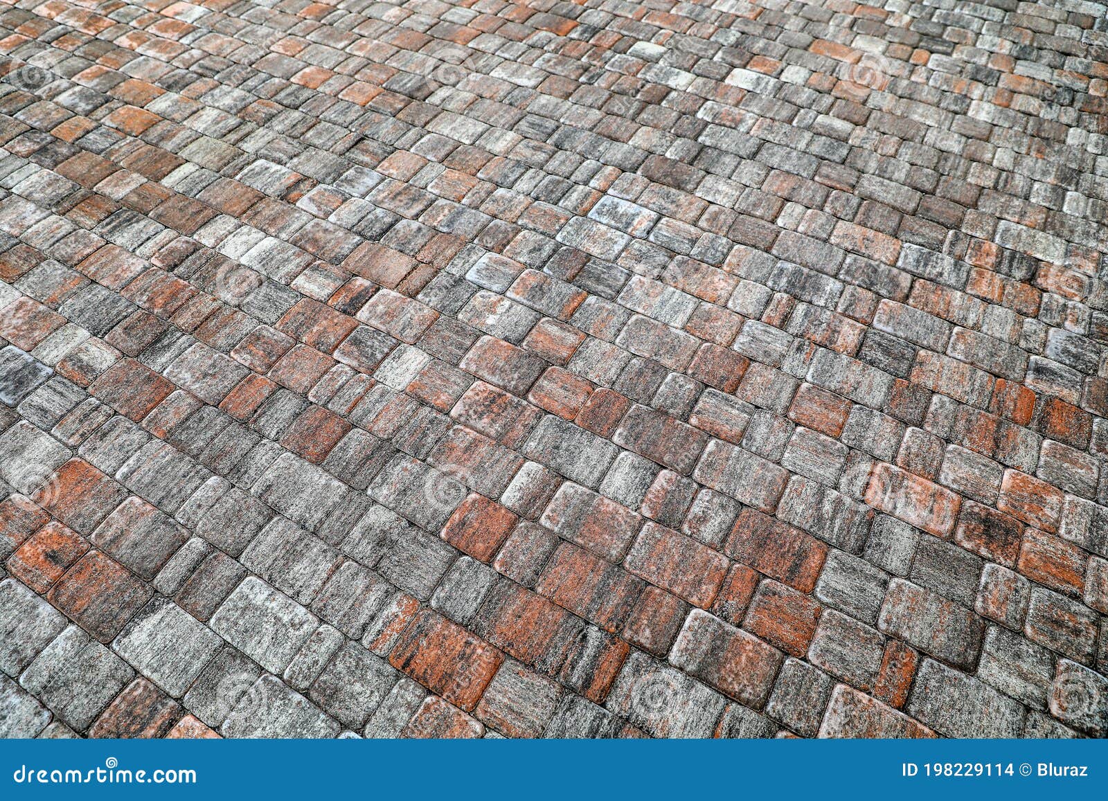 Cobble Roadway Circular Shapes Stock Photo - Image of cobble, gray ...