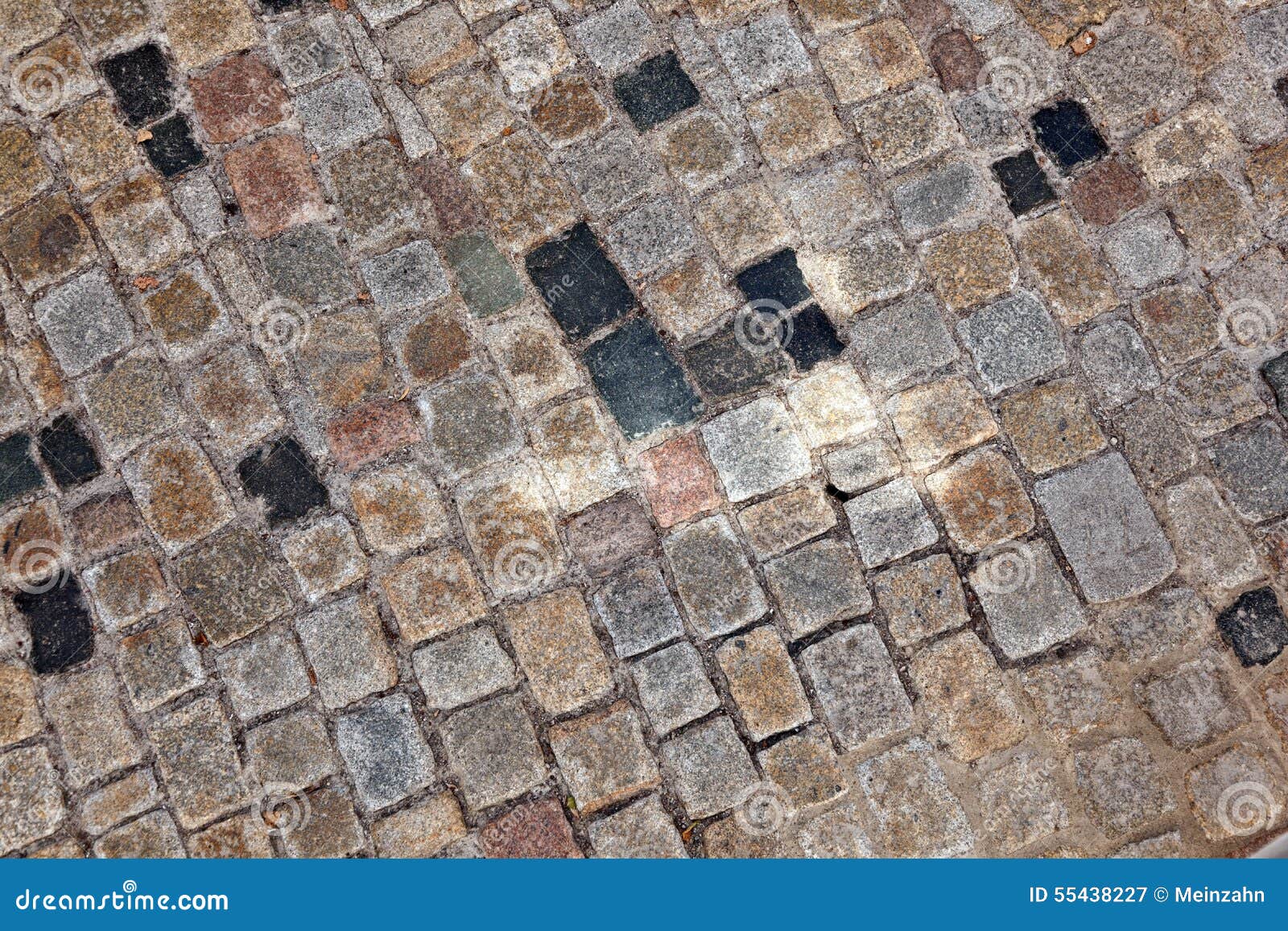 Cobble stone path stock image. Image of grunge, stone - 55438227