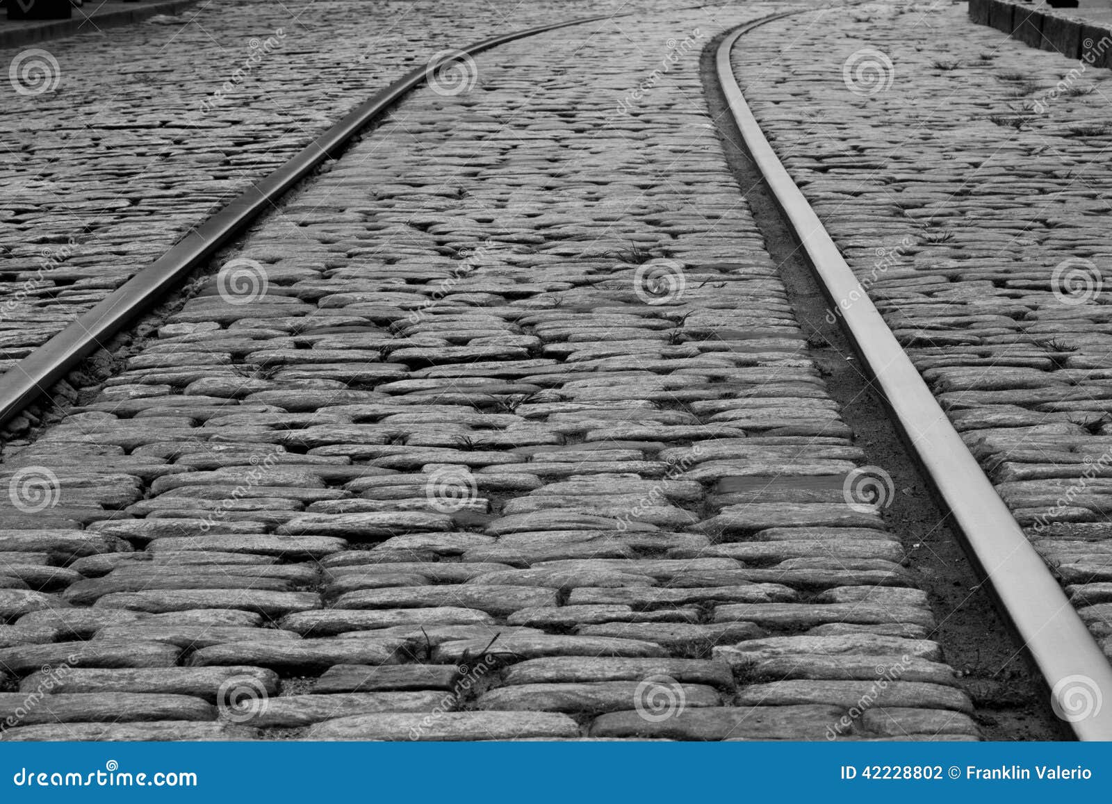 Cobble Stone Rail Road stock photo. Image of everlasting - 42228802