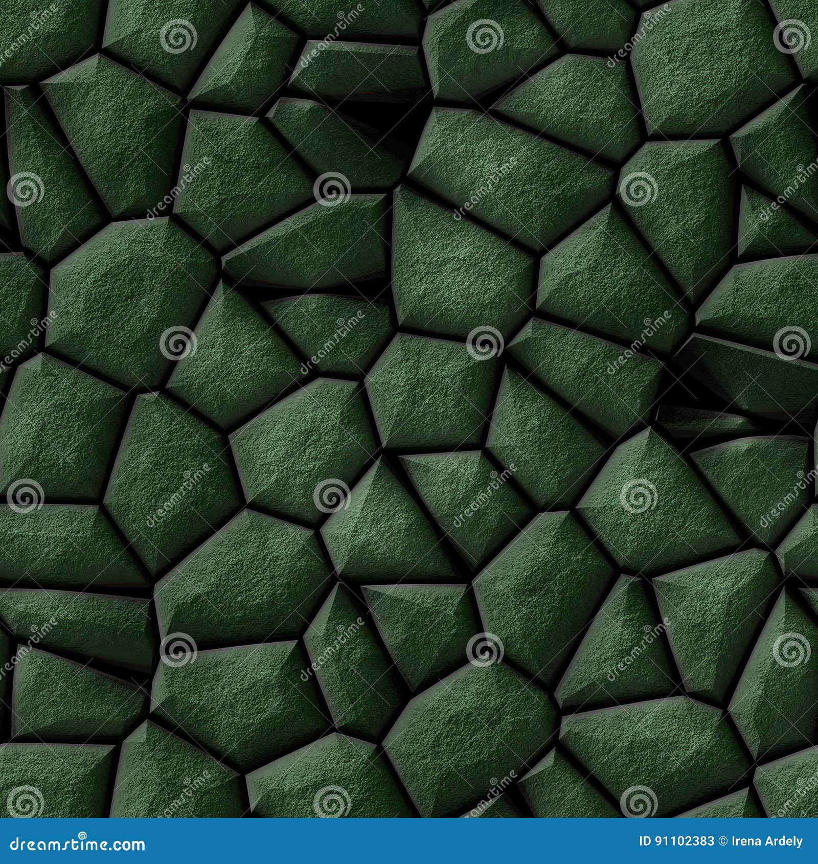 Cobble Stones Irregular Mosaic Pattern Seamless Background - Pavement ...