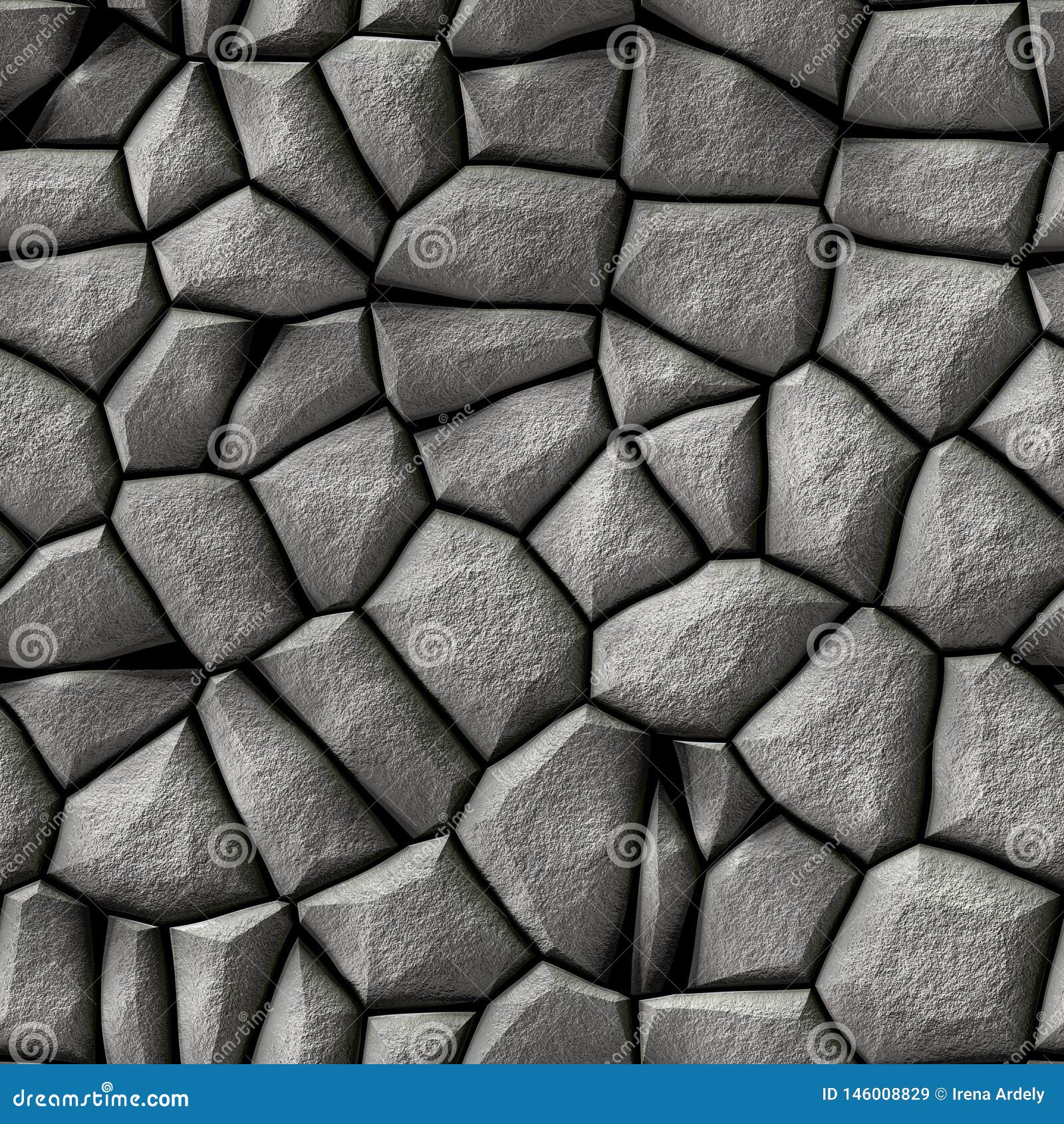 Cobble Stones Mosaic Pattern Texture Seamless Background - Pavement ...