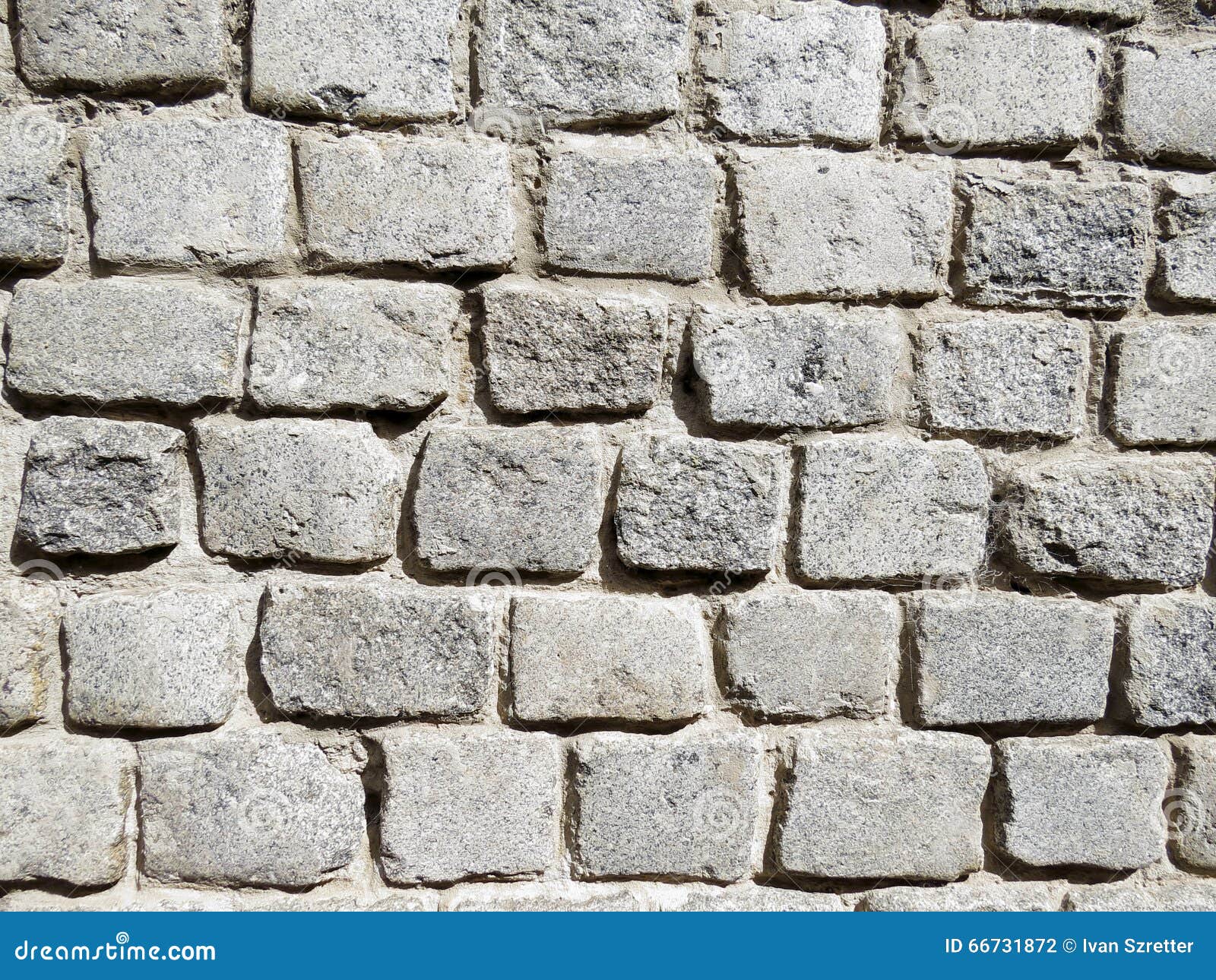 Cobble wall stock photo. Image of wall, defense, worn - 66731872
