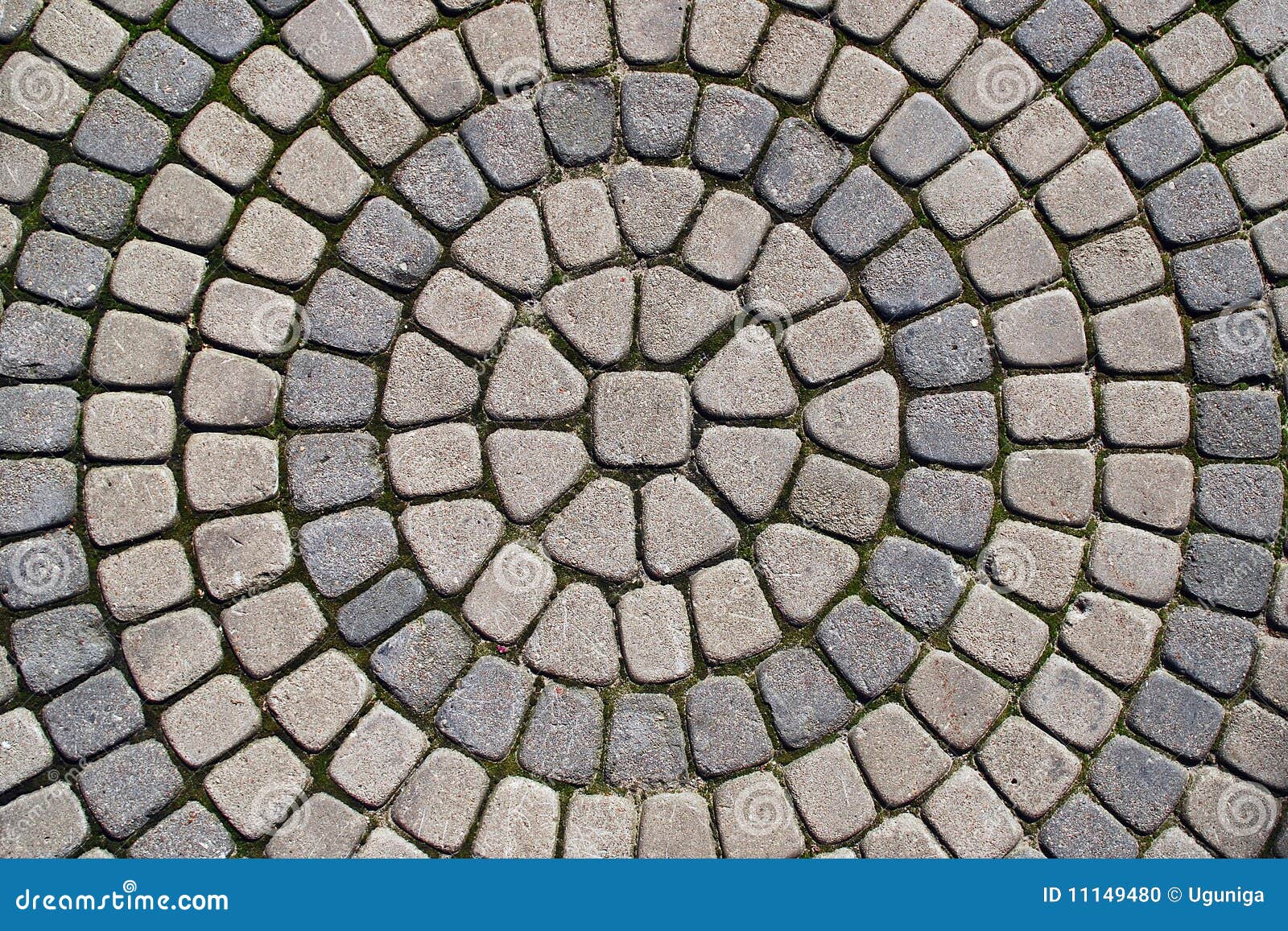 Cobbled pavement stock photo. Image of expand, order - 11149480