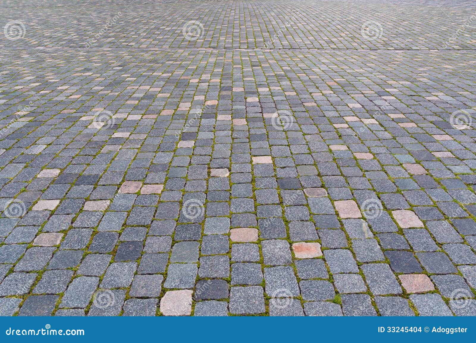 Cobbled pavement stock photo. Image of square, outdoor - 33245404