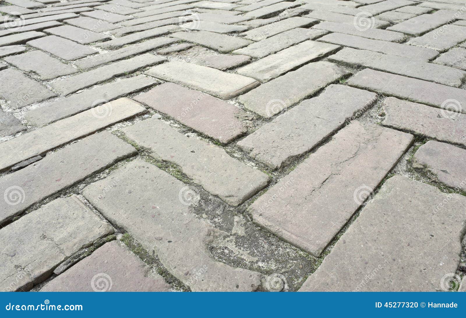 Cobbled pavement stock photo. Image of street, flatness - 45277320