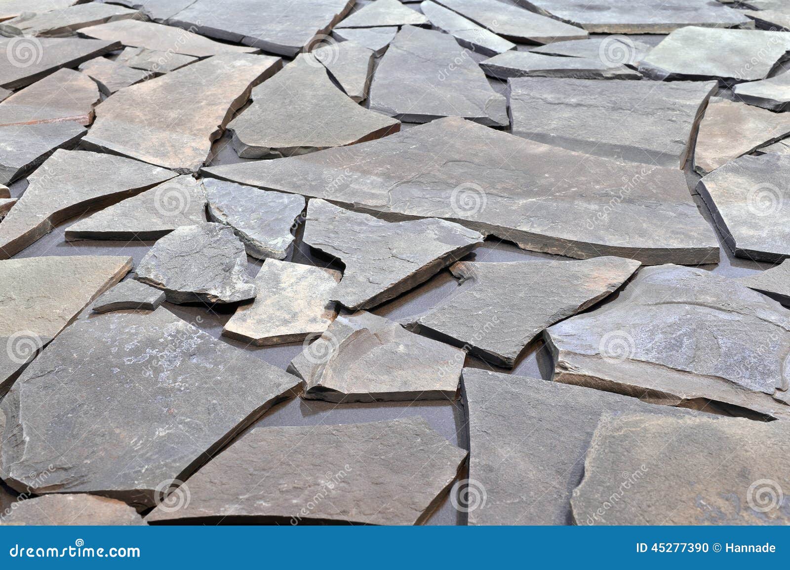 Cobbled pavement stock photo. Image of solid, petrology - 45277390
