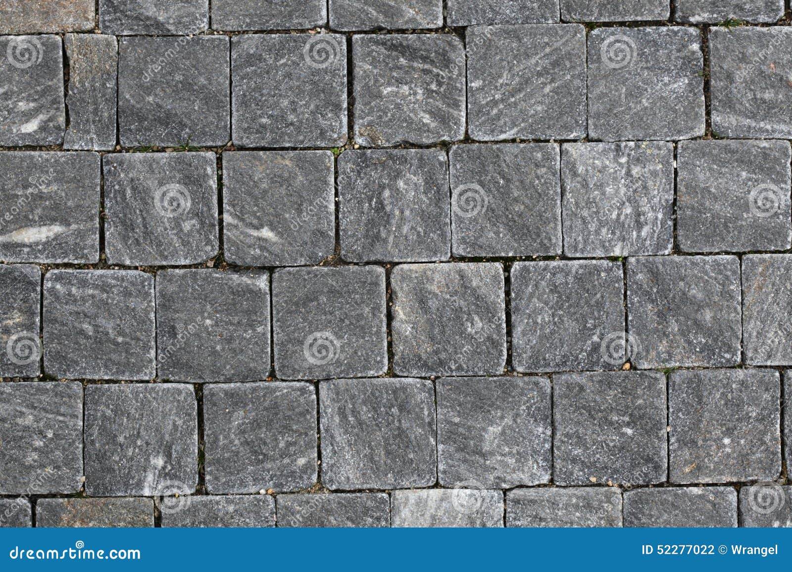 Cobbled Pavement Texture stock photo. Image of object - 52277022