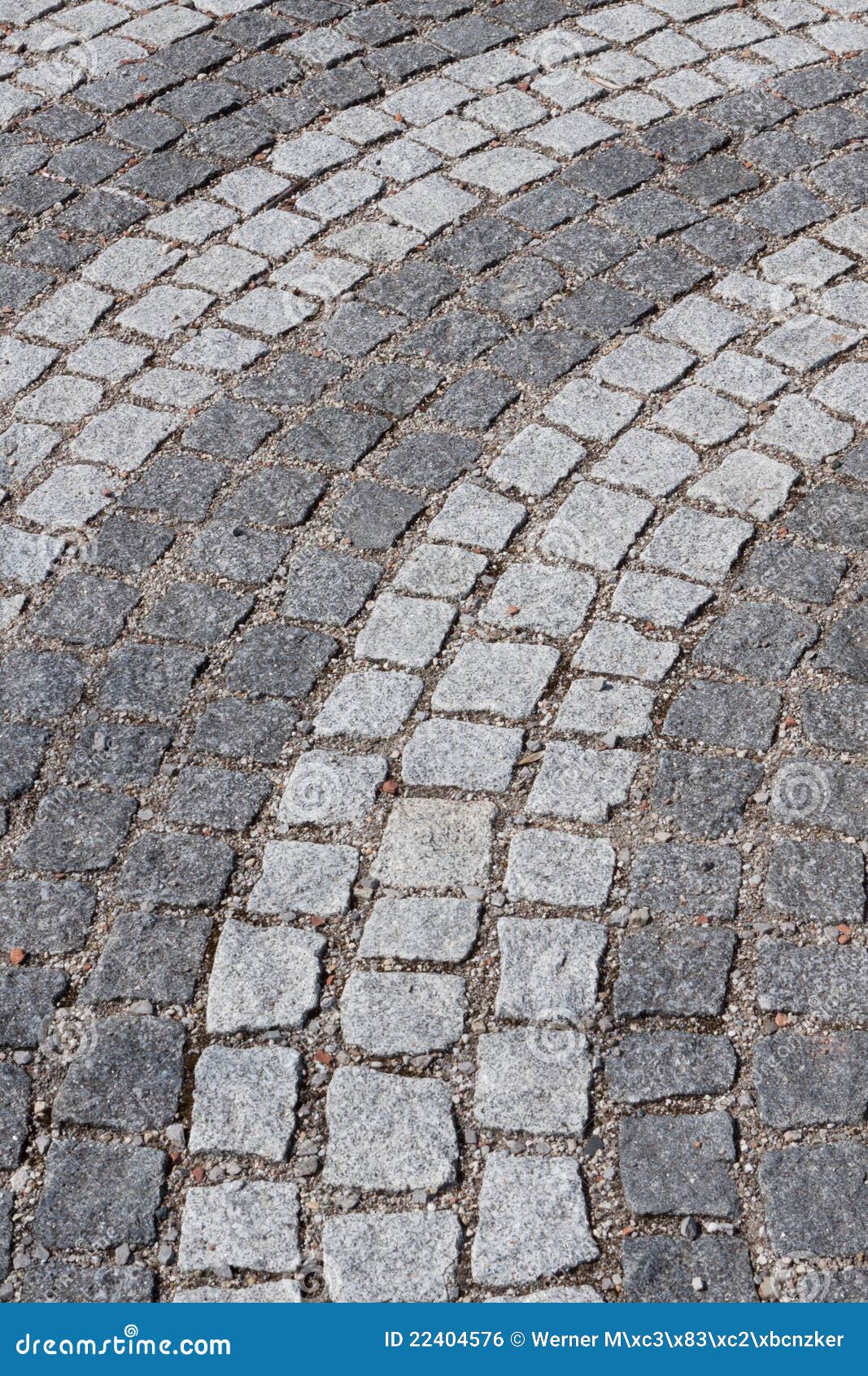 Cobbled road stock photo. Image of architecture, material - 22404576