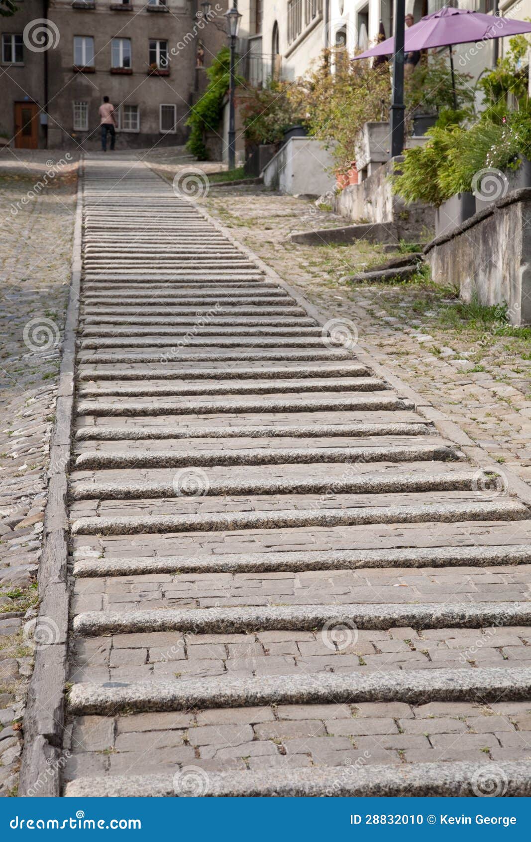 Cobbled Stone Steps stock photo. Image of advance, outdoors - 28832010