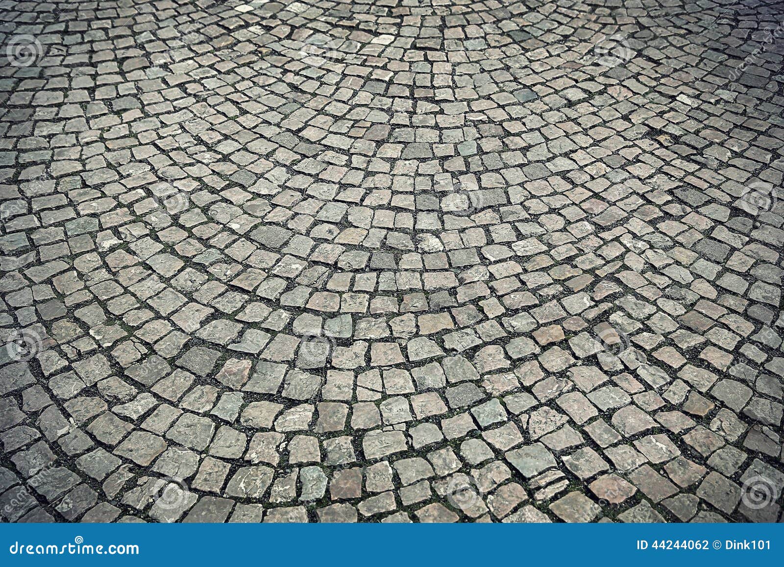 Cobbled street stock photo. Image of pave, paving, retro - 44244062