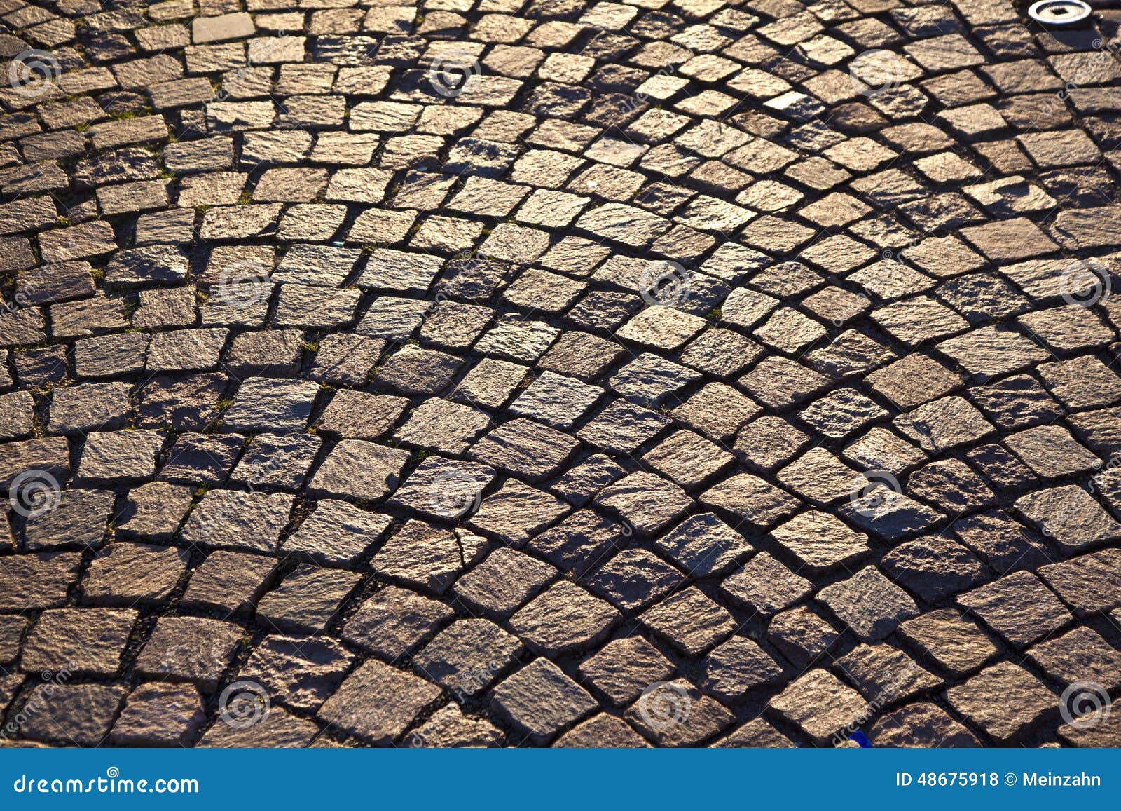 Cobbled Surface stock photo. Image of gray, black, avenue - 48675918
