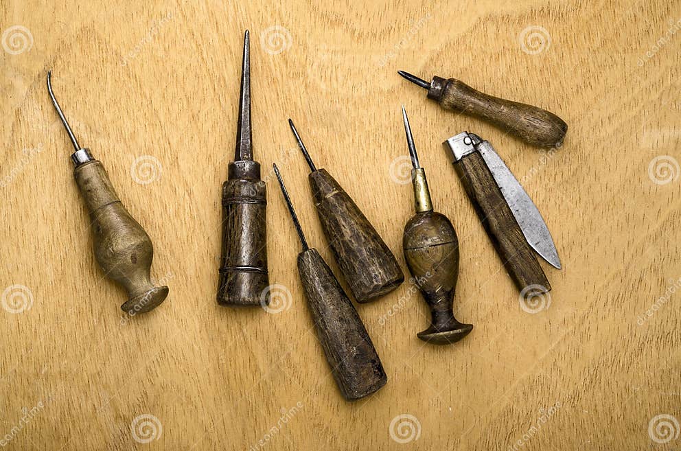 Cobbler Tools stock photo. Image of shoemaker, craft - 25832798