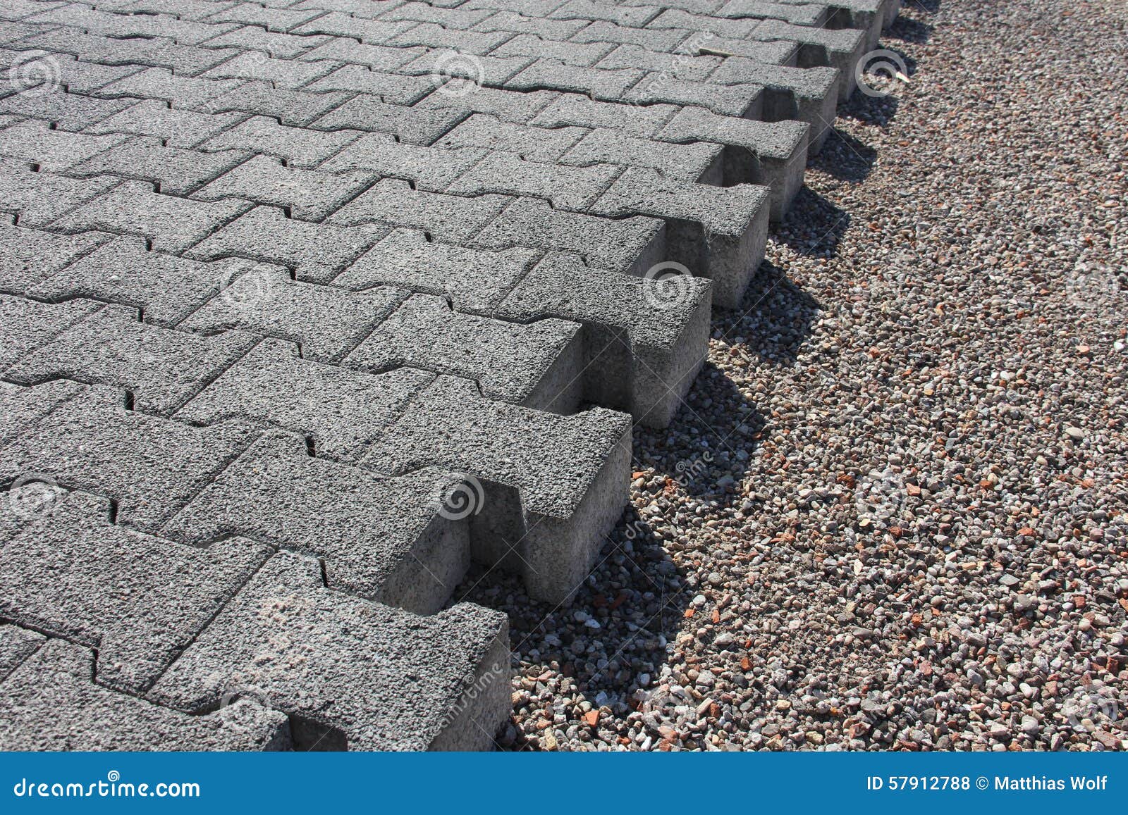 Cobbles stock photo. Image of construction, rock, area - 57912788