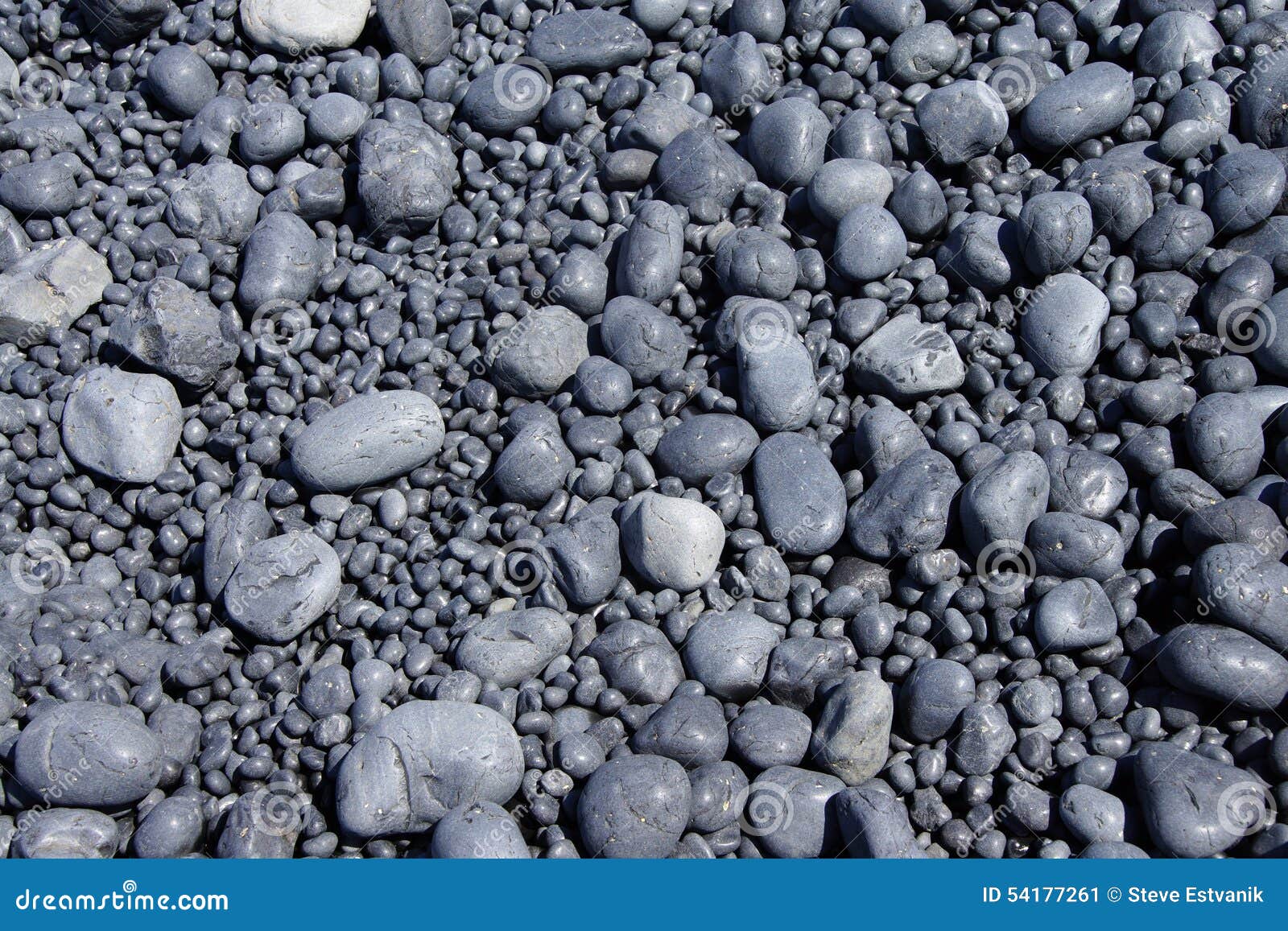 Cobbles, smooth and round stock image. Image of coast - 54177261