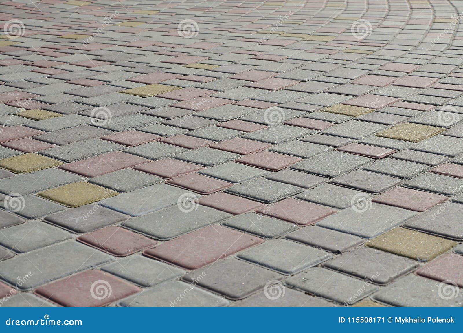 The Texture of Street Alleys in the Form of a Mosaic Made of Pro Stock ...