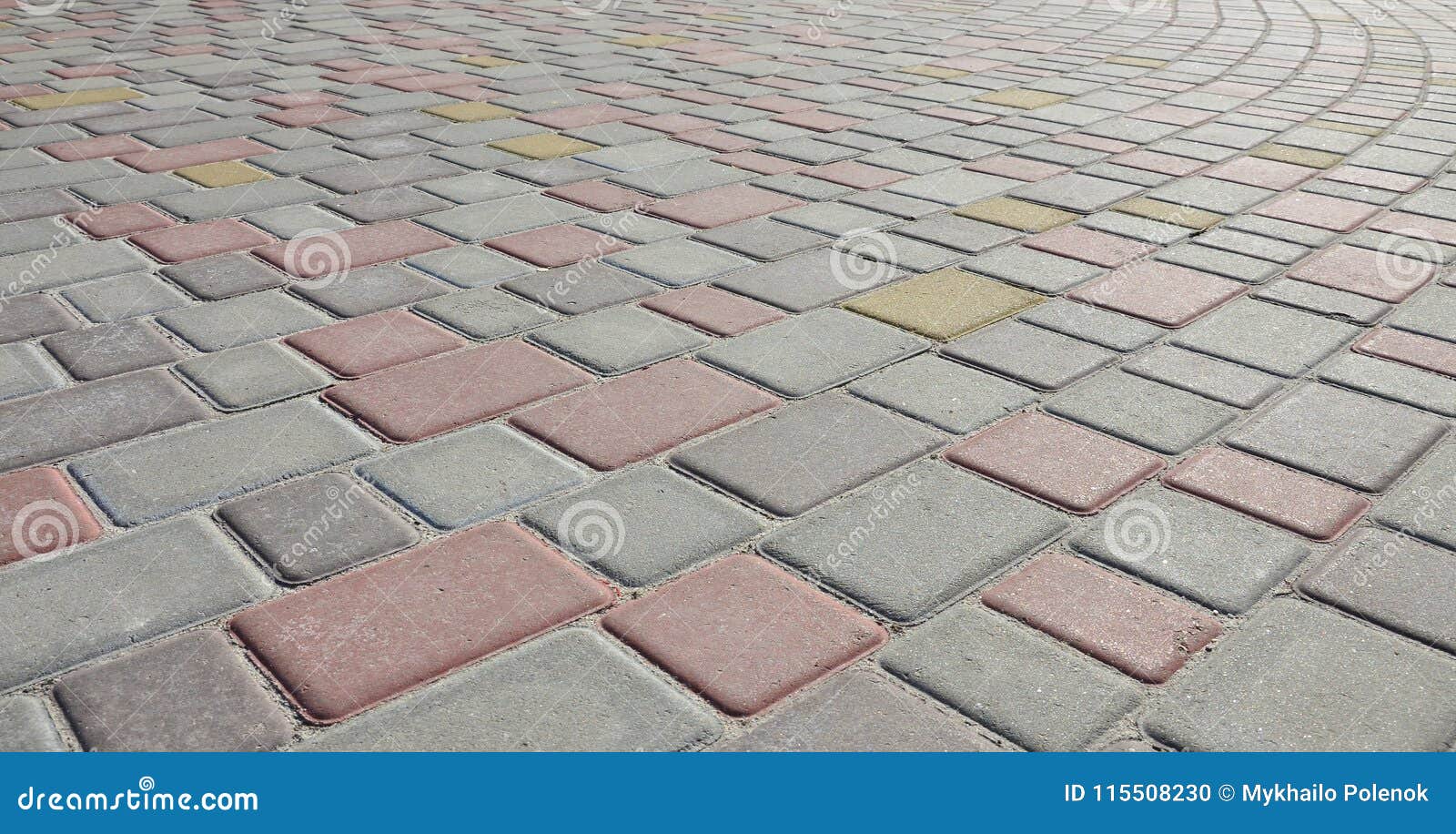 The Texture of Street Alleys in the Form of a Mosaic Made of Pro Stock ...