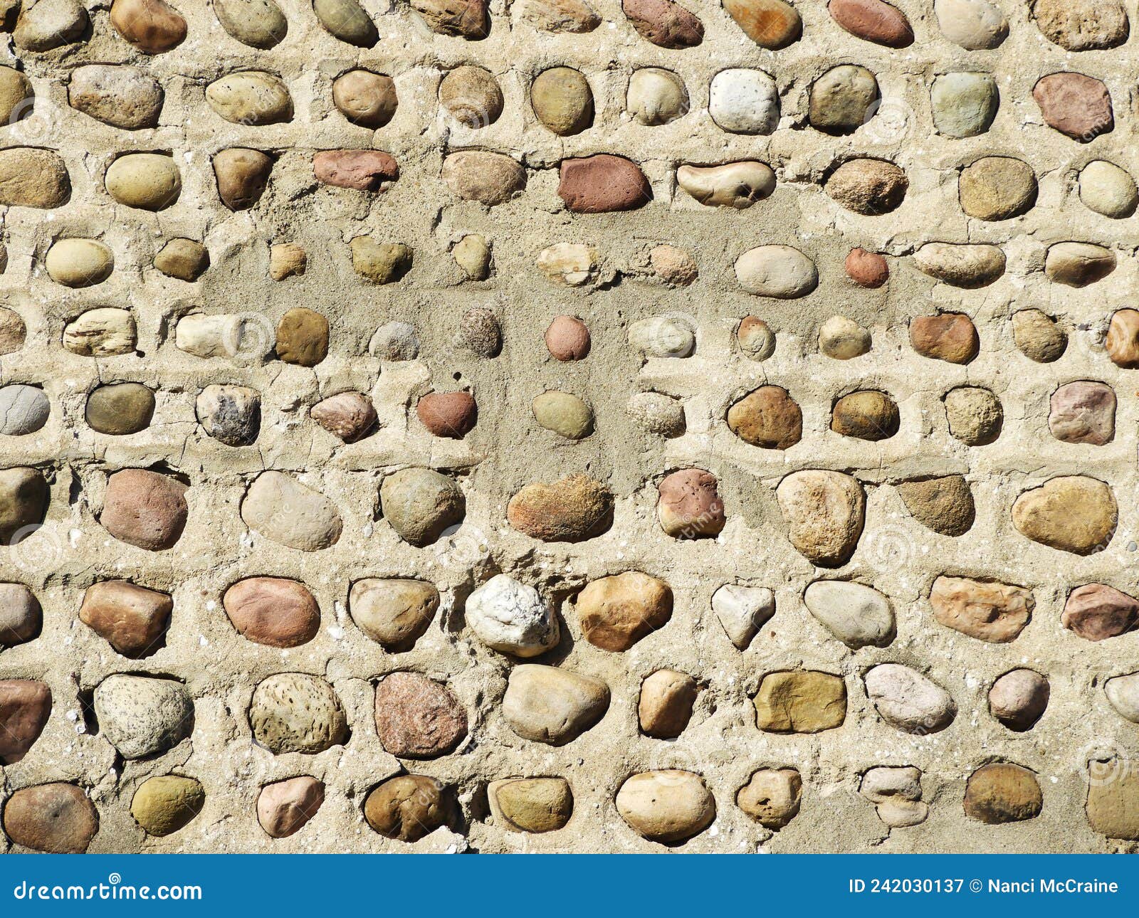 Cobblestone Architecture in Central New York Stock Image - Image of ...