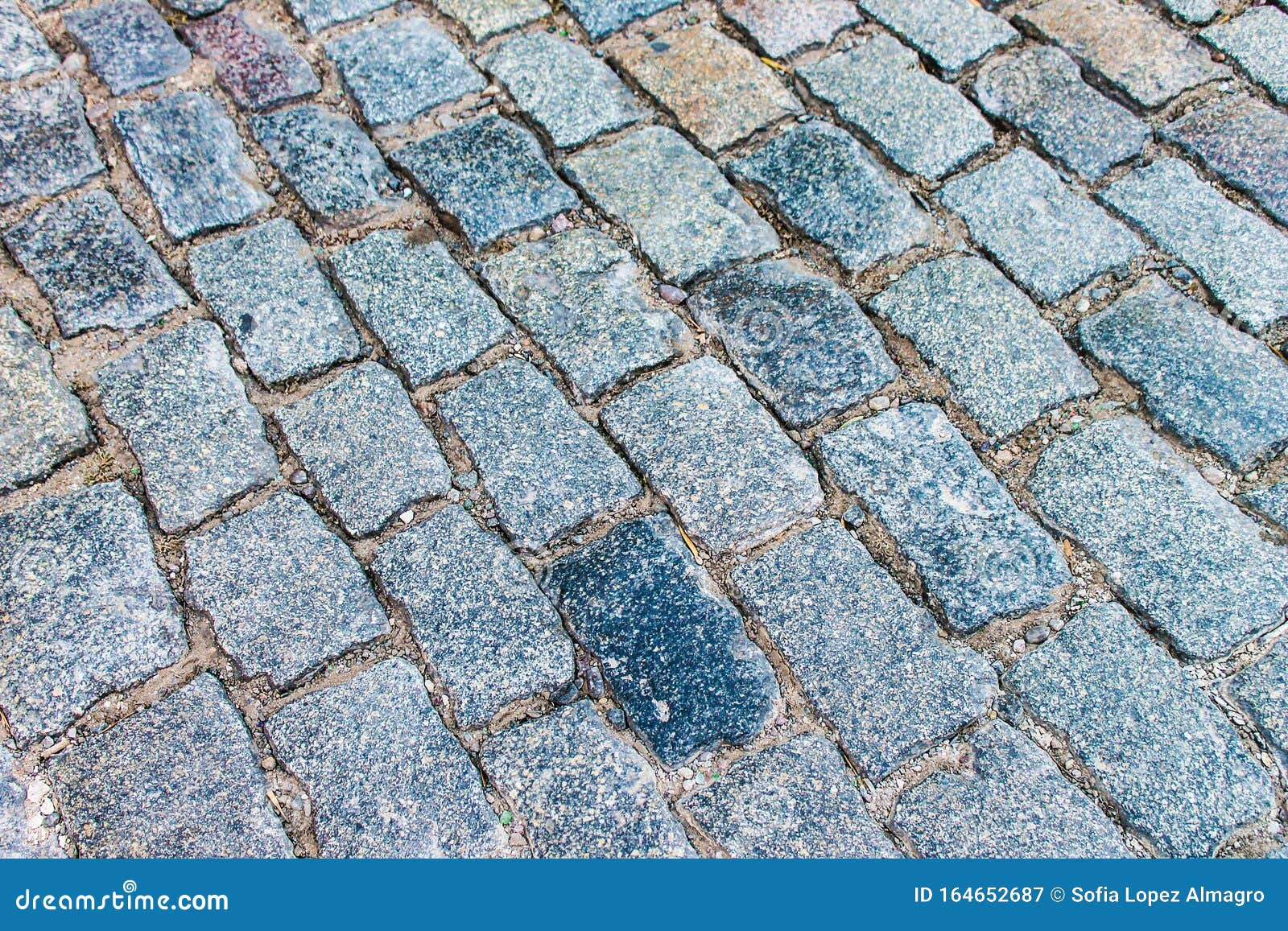 Cobblestone Background Exterior City Closeup Stock Image - Image of ...