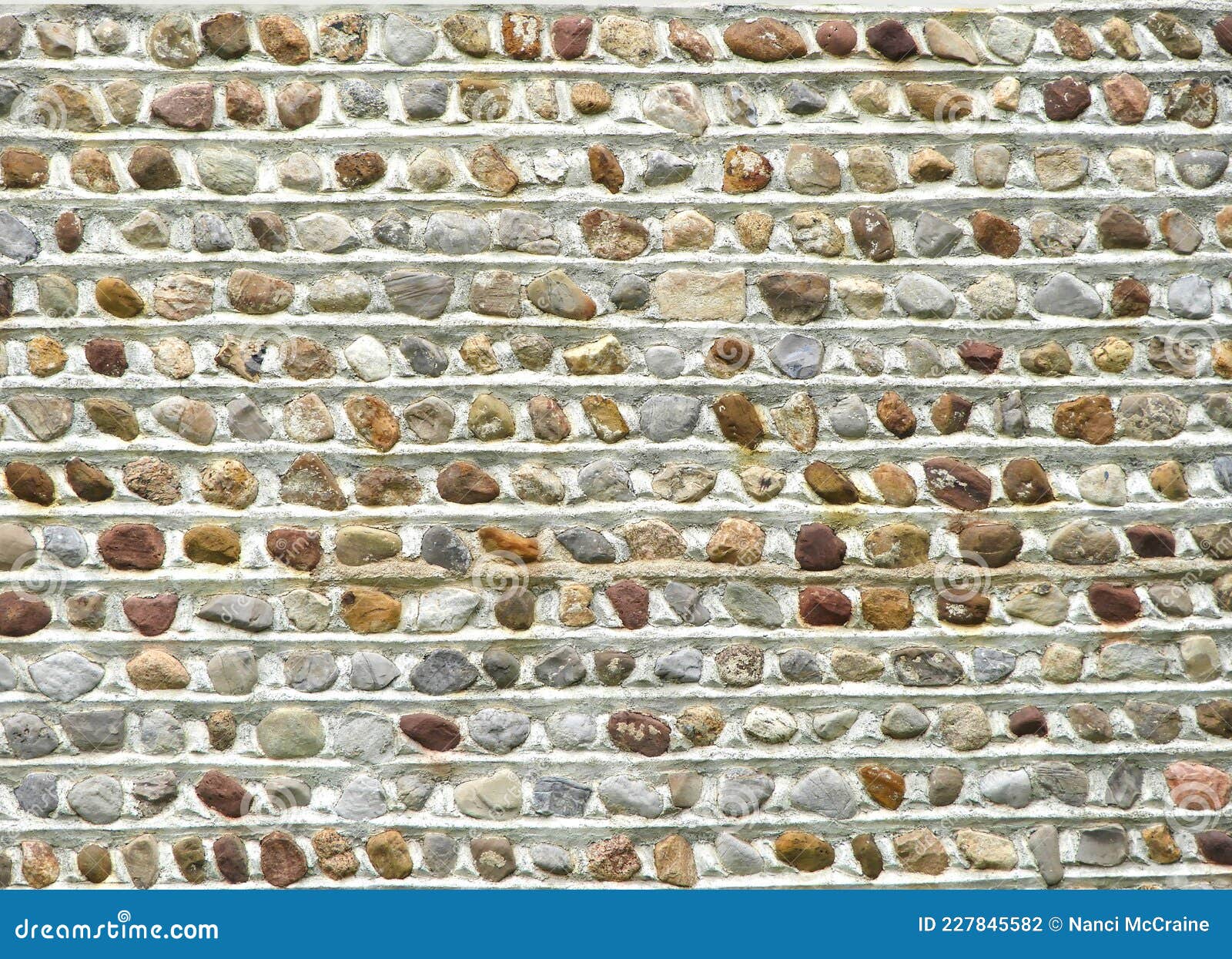 Cobblestone Building Wall Detail on Historic House Stock Photo - Image ...
