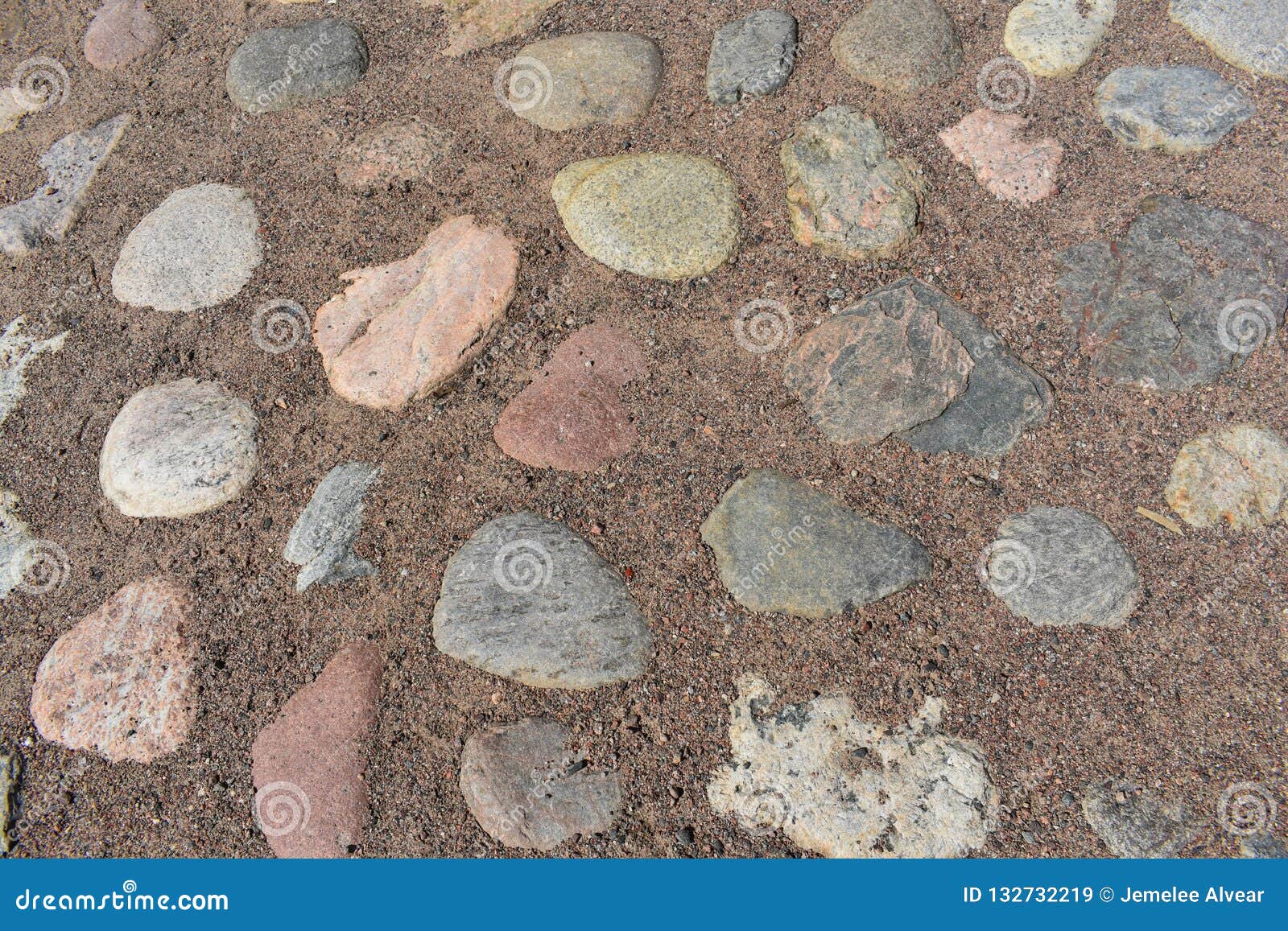 Cobblestone Pebble Pathway Stock Images - Download 1,292 Royalty Free ...