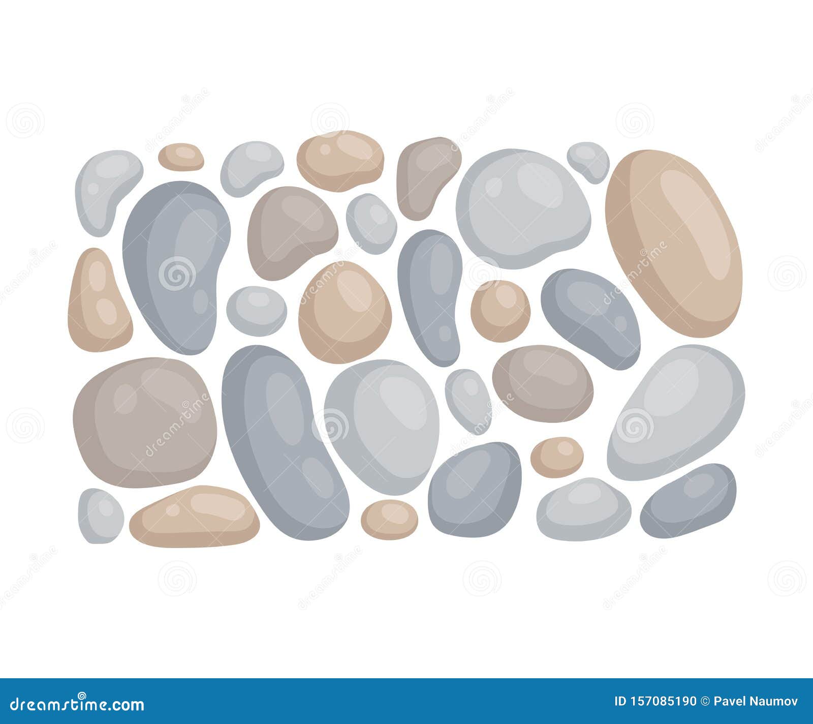 Cobblestone Garden Sidewalk. Slab Pavement Texture. Paved Street ...