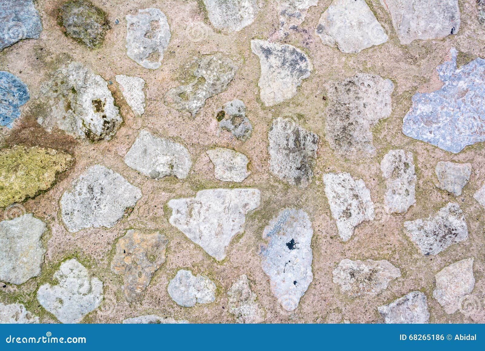 Cobblestone with Grass Texture Stock Photo - Image of boundary, paved ...