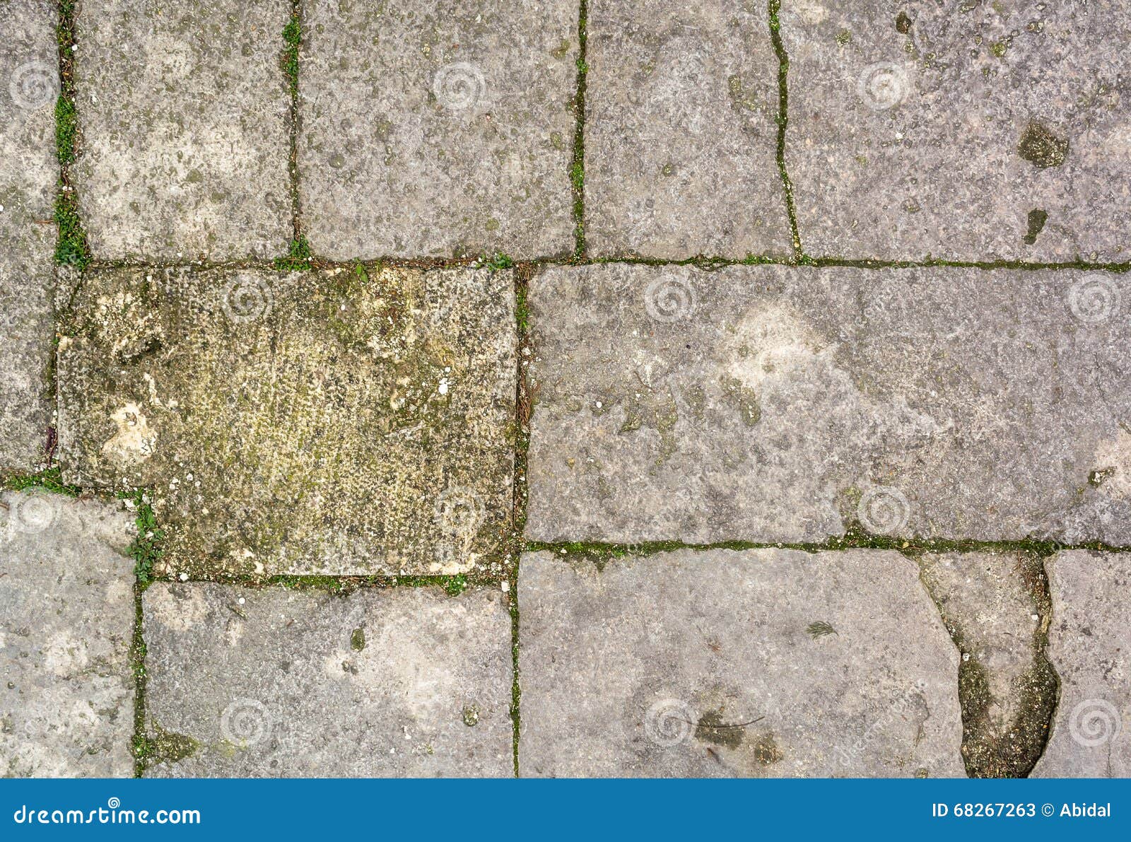 Cobblestone with Grass Texture Stock Image - Image of antique ...