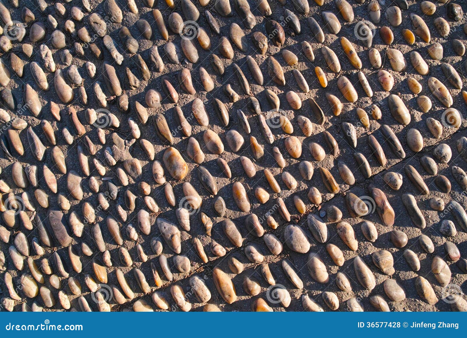 Cobblestone ground stock photo. Image of floor, cobblestone - 36577428