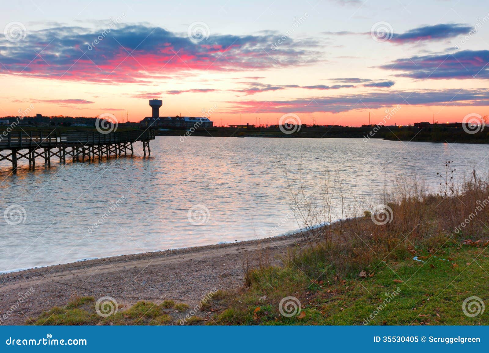 Cobblestone Lake stock image. Image of colorful, summer - 35530405