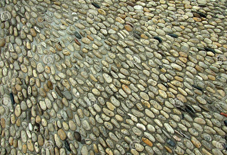 Cobblestone path stock image. Image of rock, stones, random - 13430147