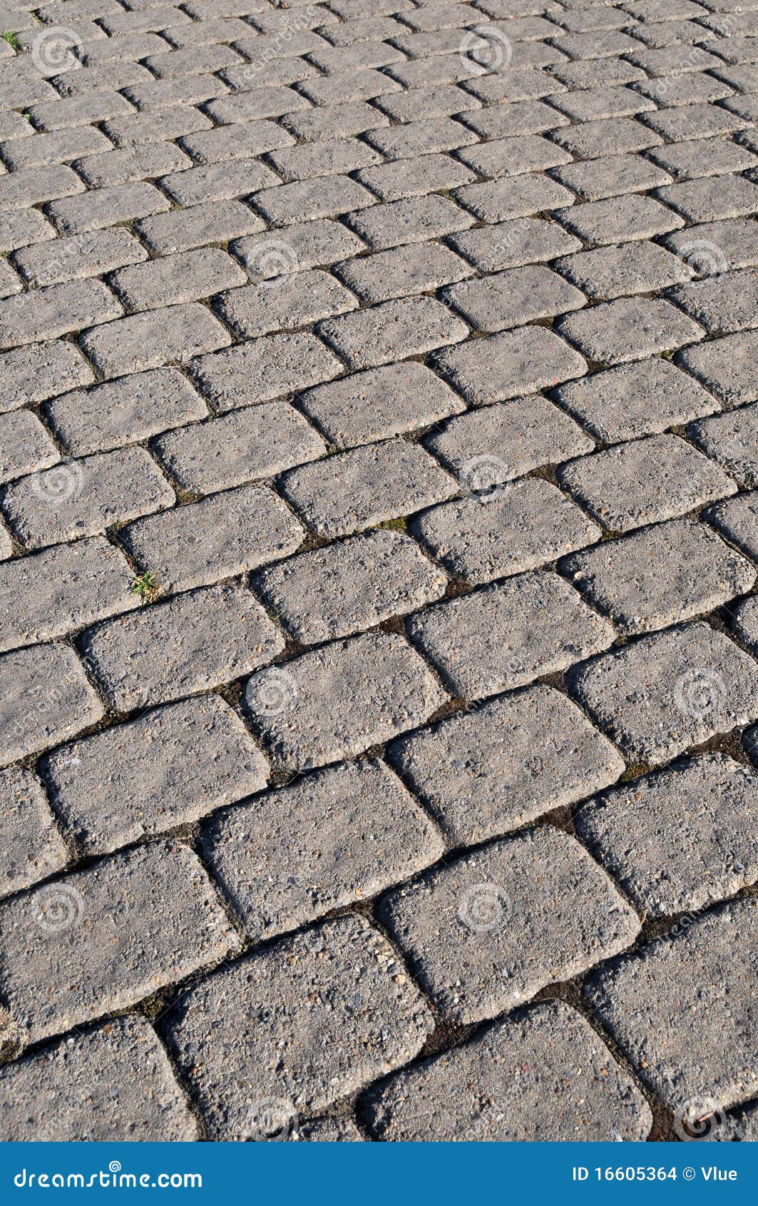 Cobblestone Path With Street Light Lamp Near Wall Of Stone Brick ...