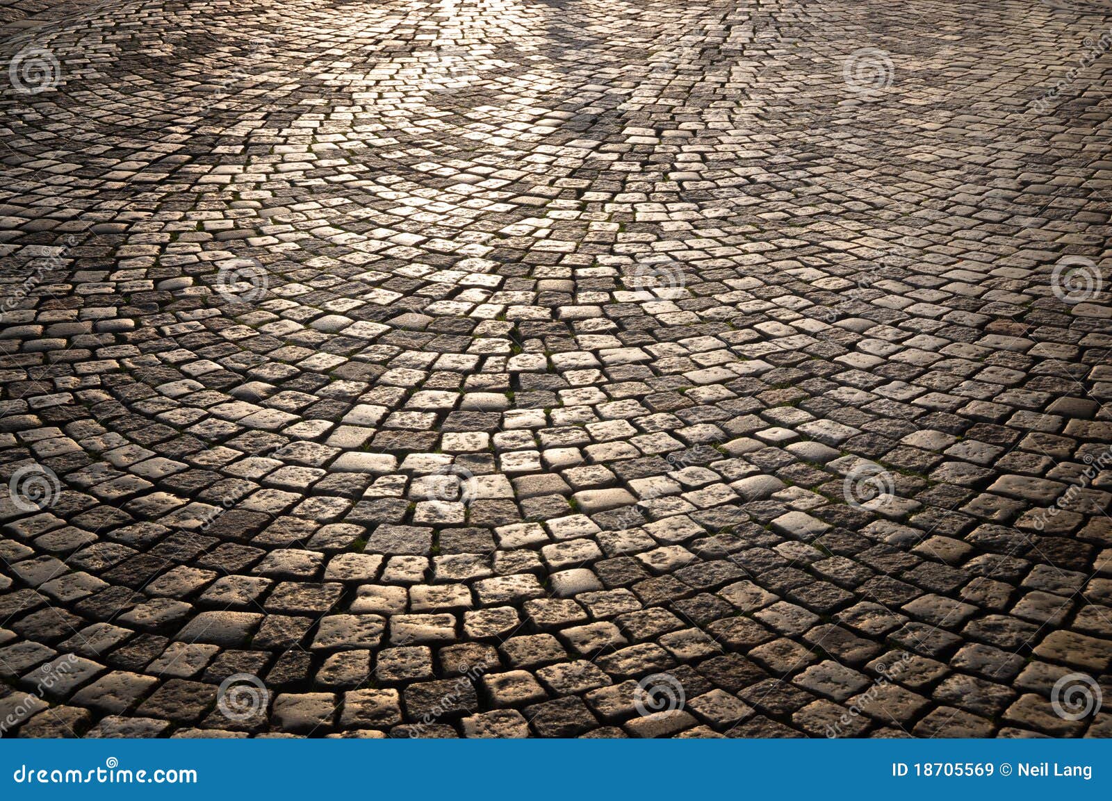 Cobblestone path stock image. Image of alley, abstract - 18705569