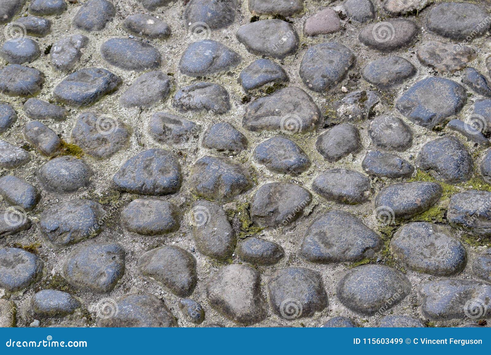 Cobblestone Pattern on Ground Stock Image - Image of cobblestone, irish ...