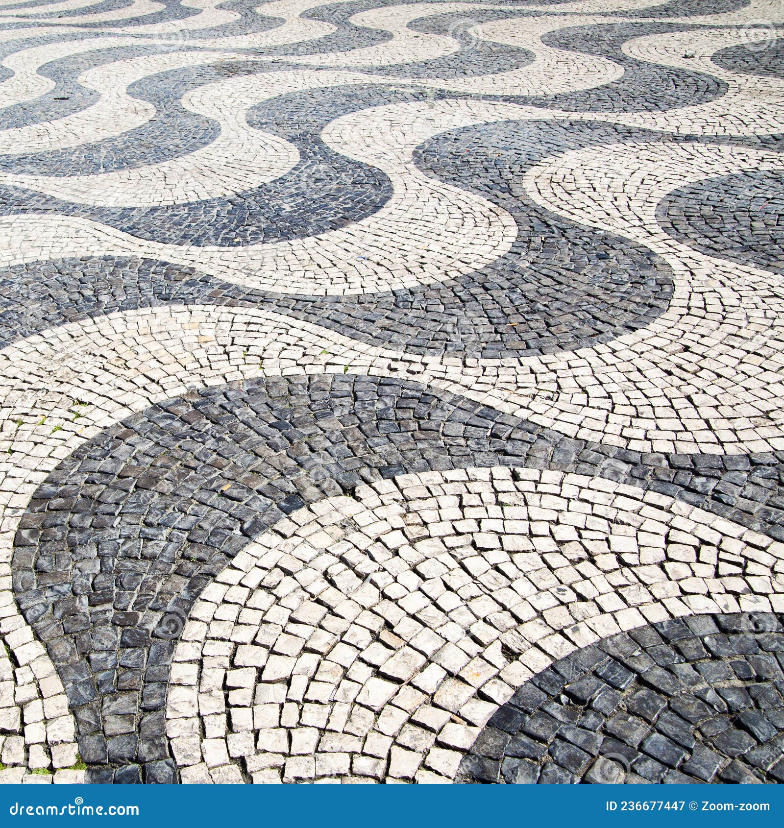 Pavement Pattern Made Of Paving Stone Tiles With Textured Surface Stock ...