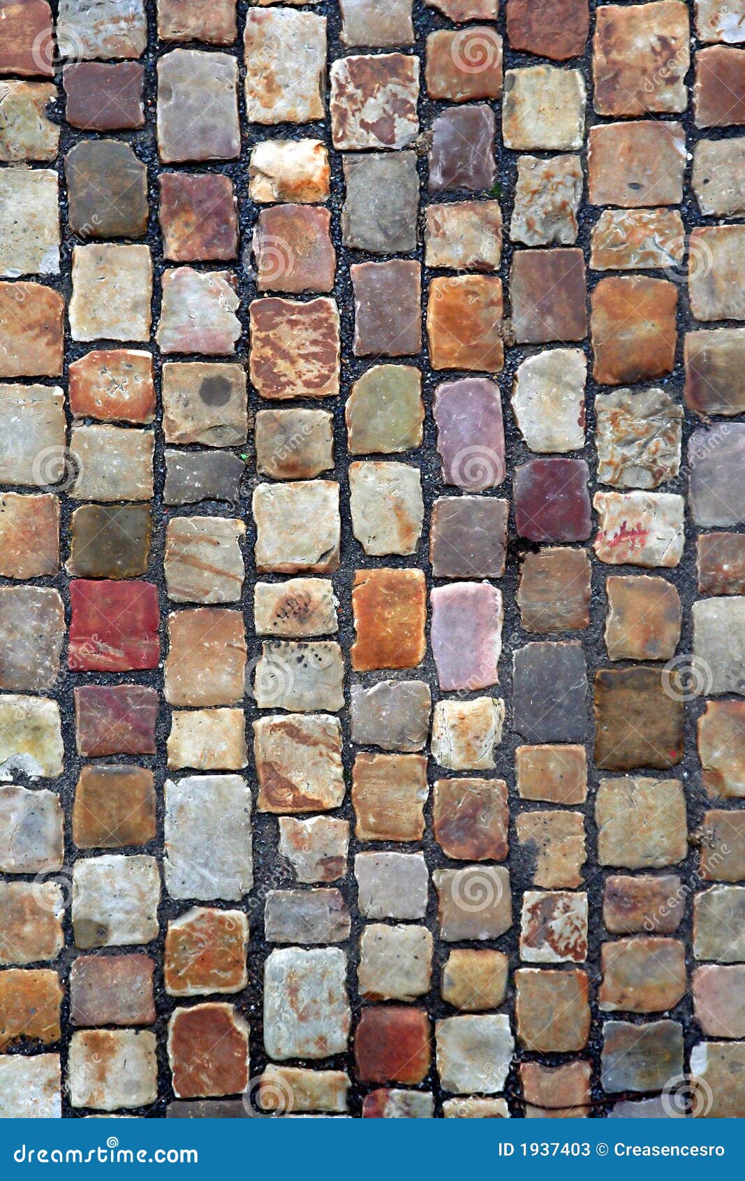 Cobblestone Pavement in Prague Stock Image - Image of cobblestone ...