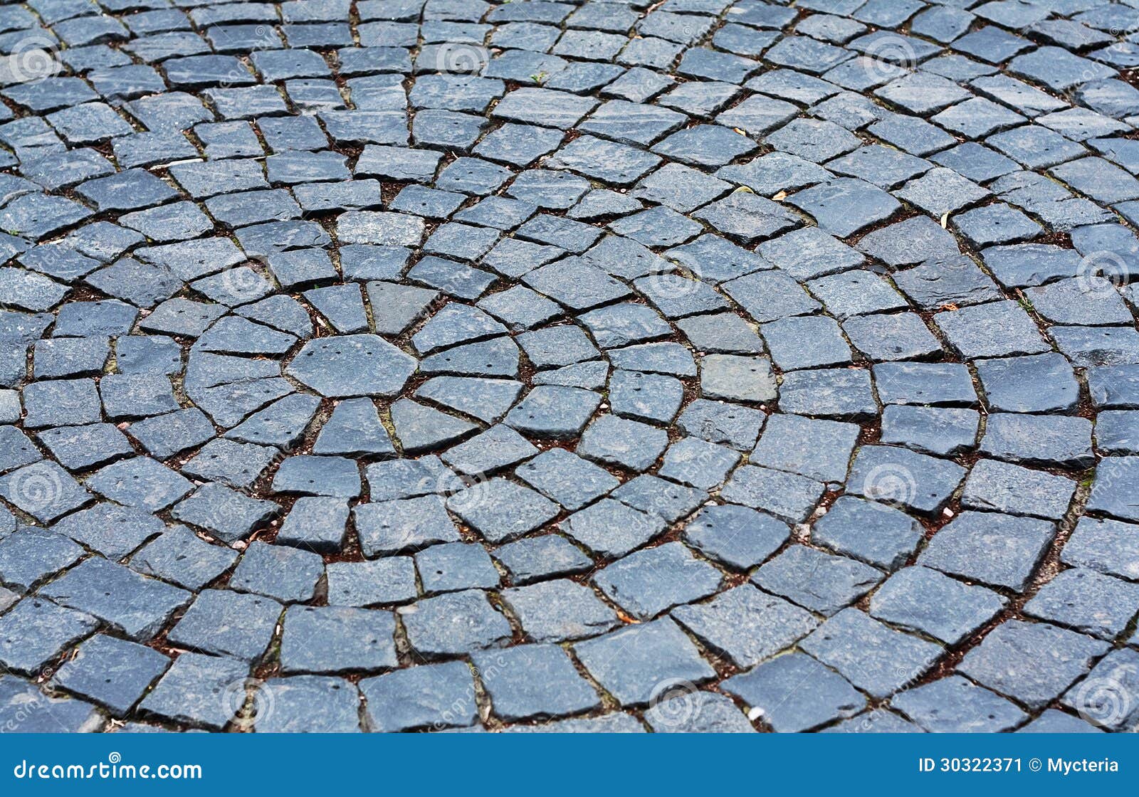 Cobblestone pavement stock image. Image of rock, architecture - 30322371