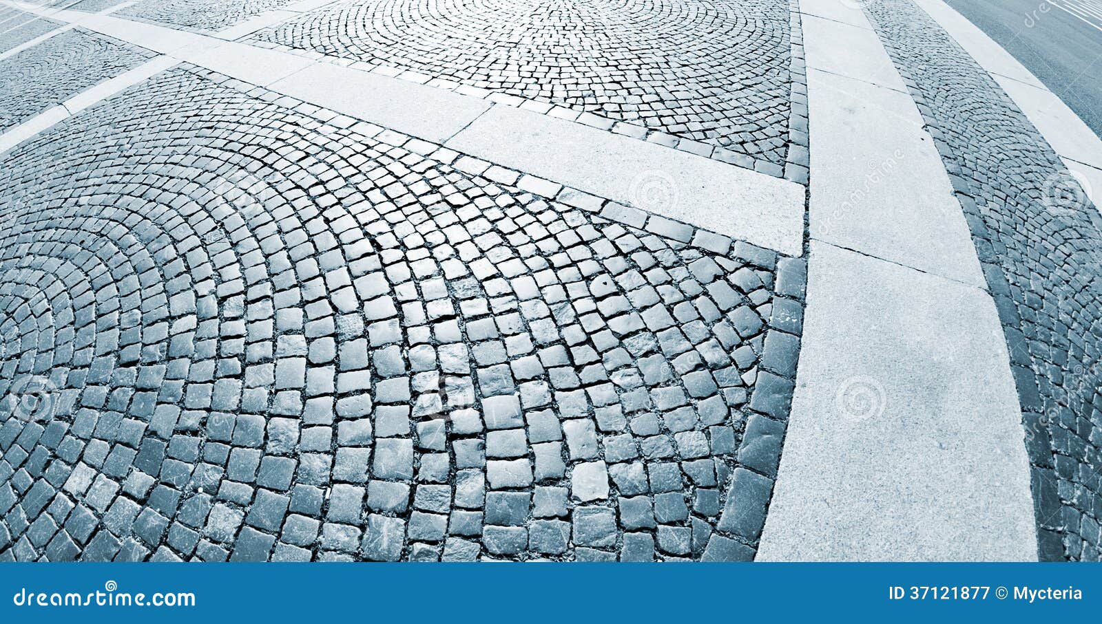 Cobblestone pavement stock image. Image of granite, ground - 37121877