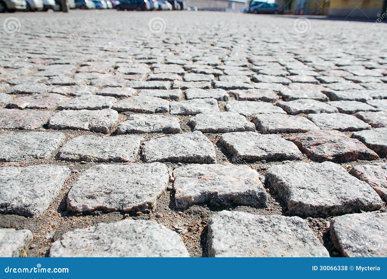 Cobblestone pavement stock photo. Image of color, city - 30066338