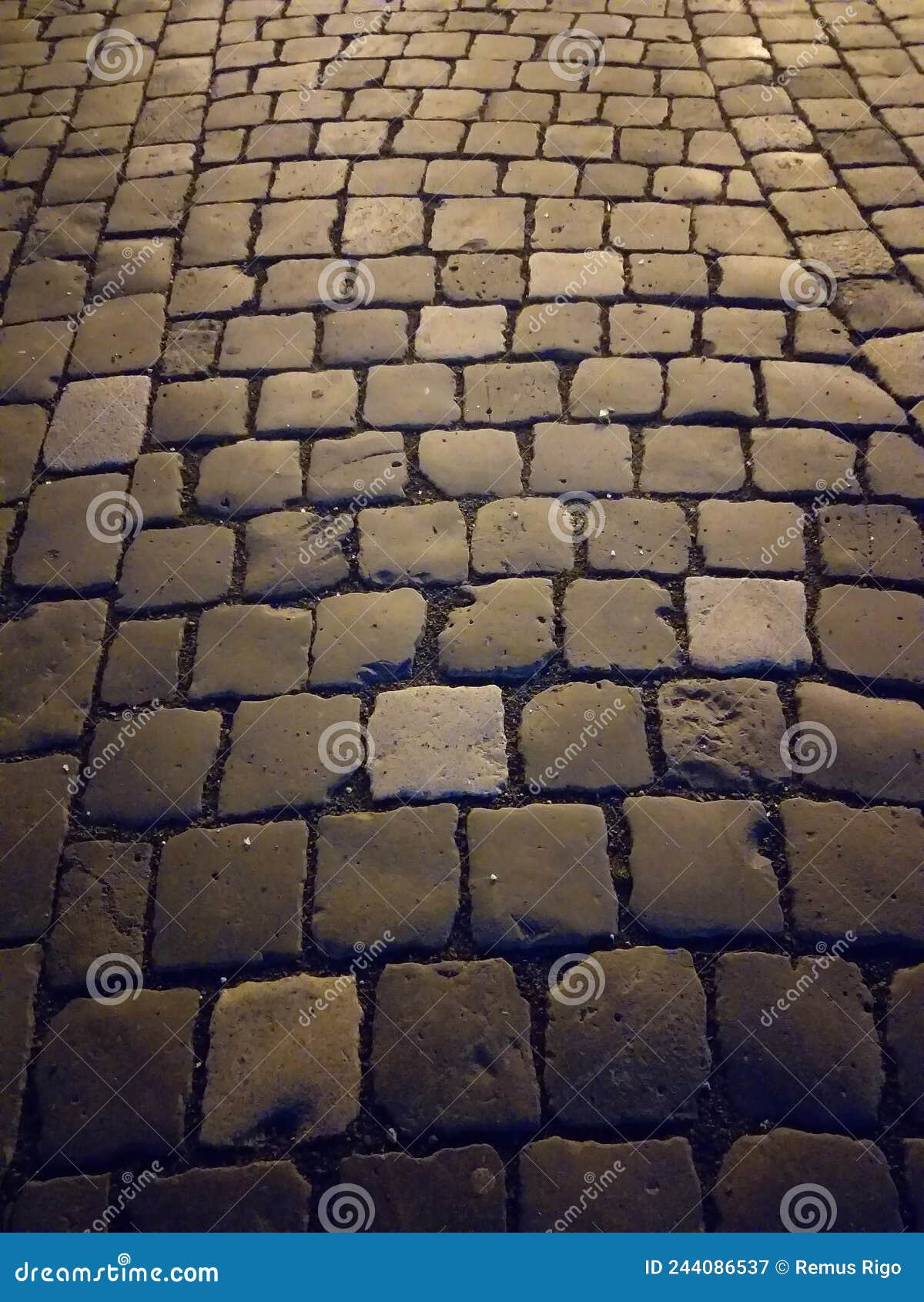Cobblestone Pavement Texture Stock Image - Image of pavement, remusrigo ...