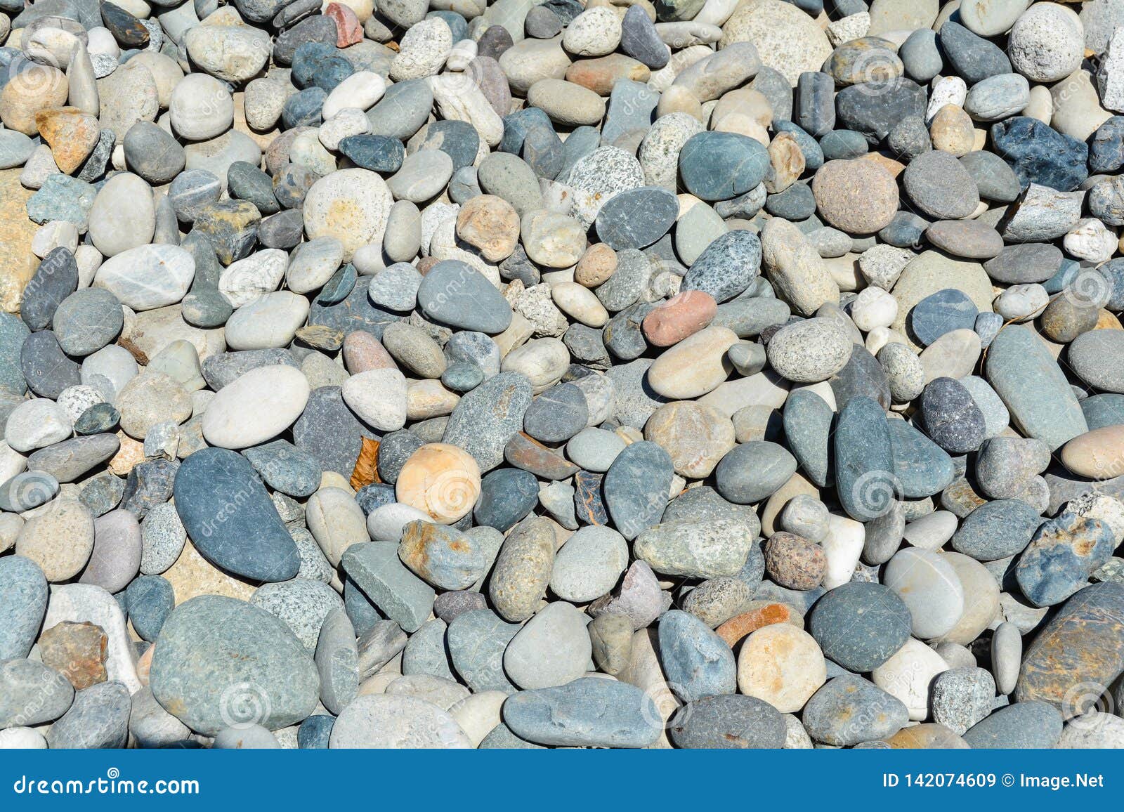 Cobblestone Pebble Texture Background. Modern Decorative Material ...