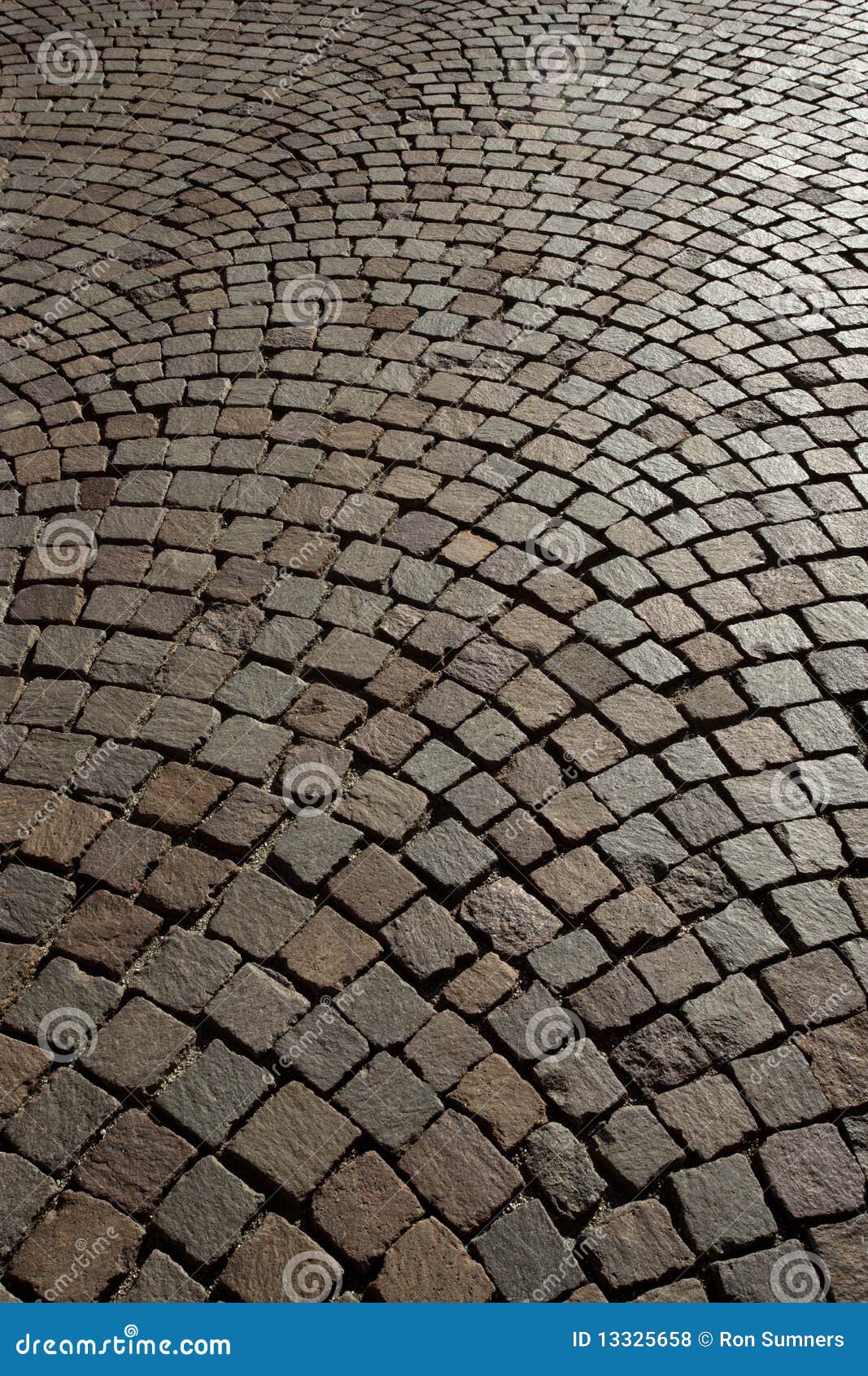 Cobblestone Path Background