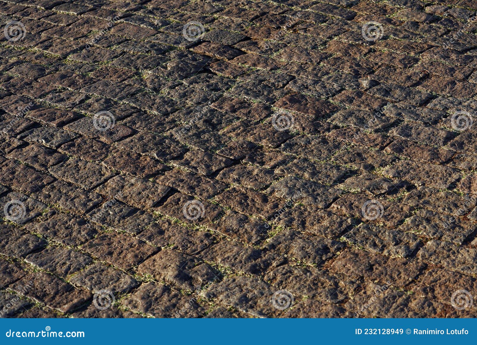 Cobblestone Road. Stone Pavement Texture Stock Image - Image of design ...