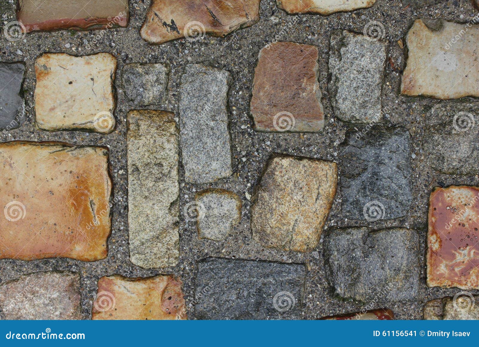 Cobblestone Road Texture 7699 Stock Image - Image of rocky, floor: 61156541