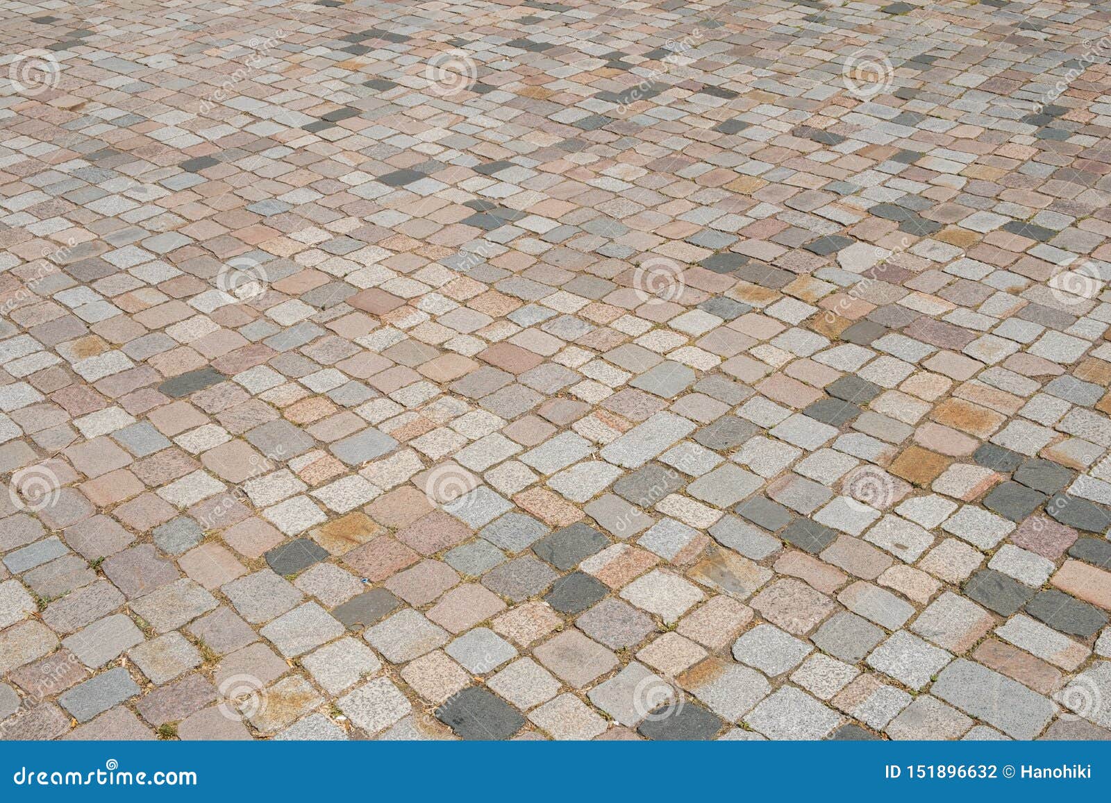 Cobblestone Sidewalk, Cobble Stone Paved Floor - Pavement Stock Photo ...