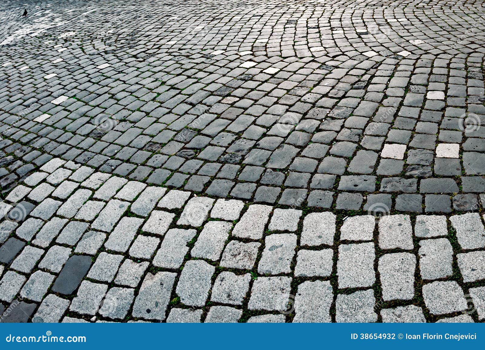 Cobblestone Sidewalk Made of Cubic Stones 8 Stock Photo - Image of ...