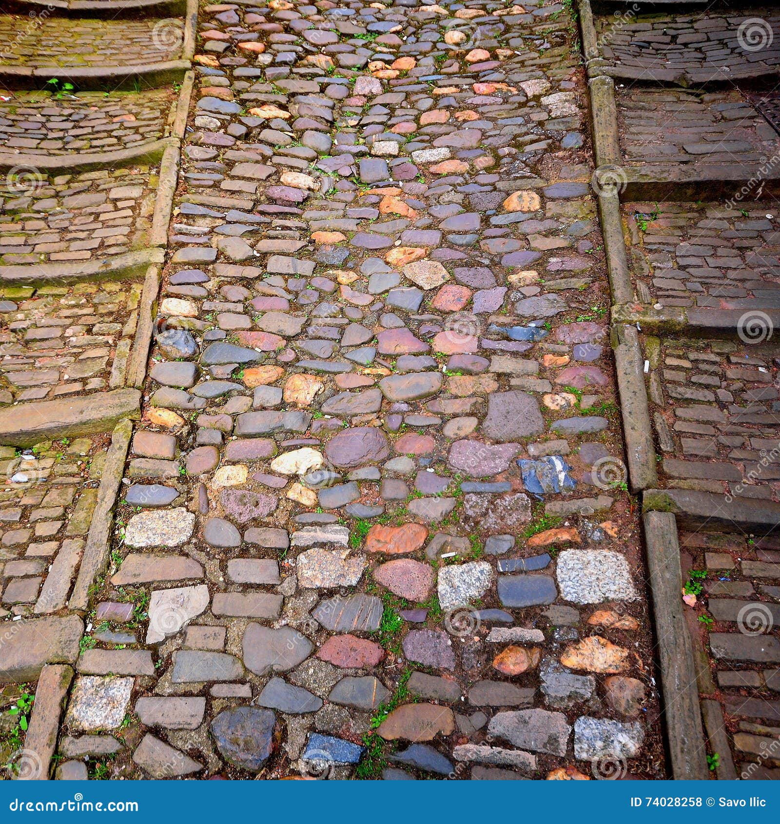 Cobblestone street stock photo. Image of road, structure - 74028258