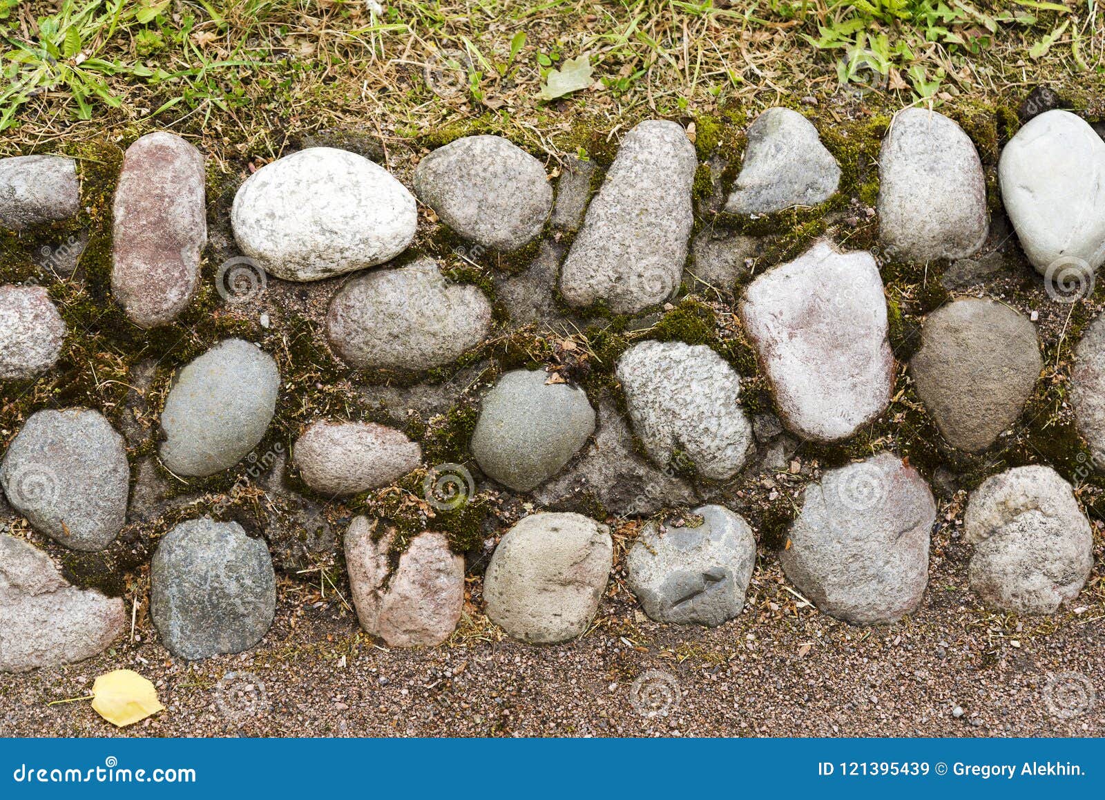 Cobblestone Texture. Cobblestone Background. Natural Background. Old ...